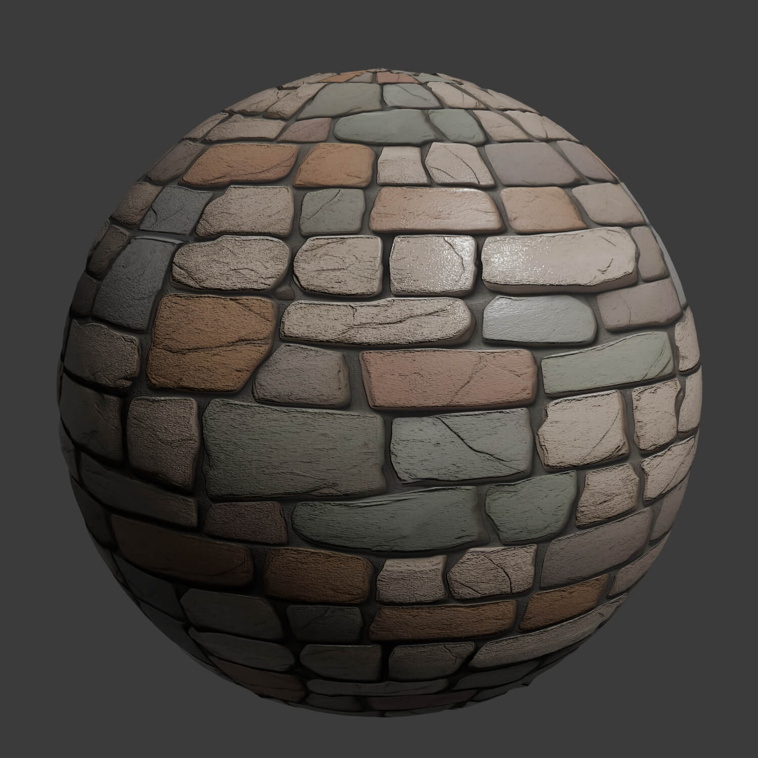 Stone Floor Seamless Texture by BenevArts