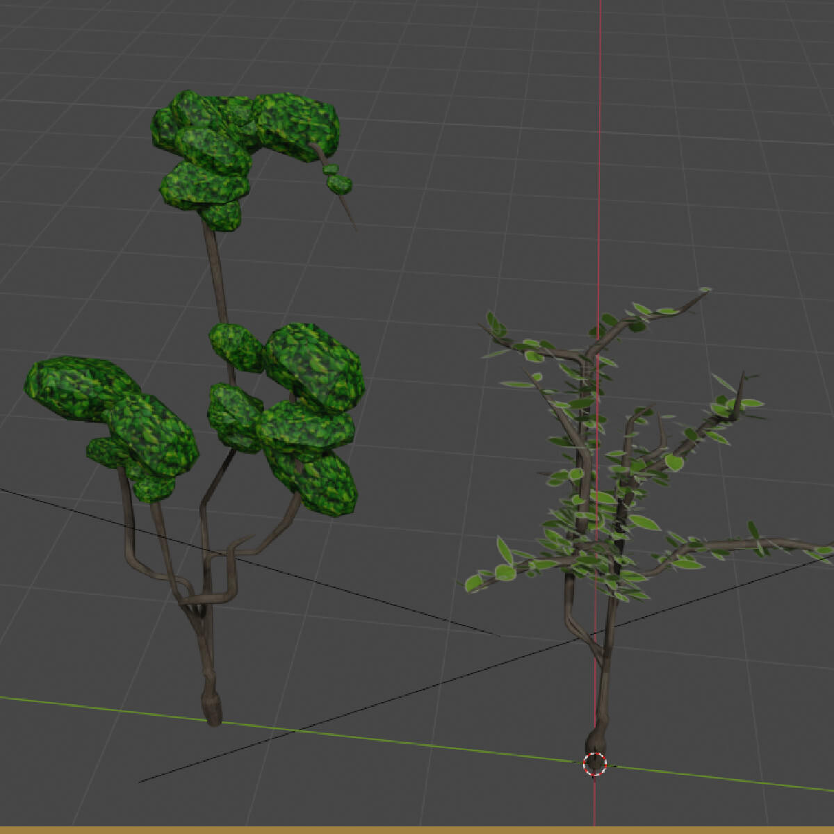 Lazy Tree Generator - Geometry Node for Blender 3D Software or Plug-In by bersill
