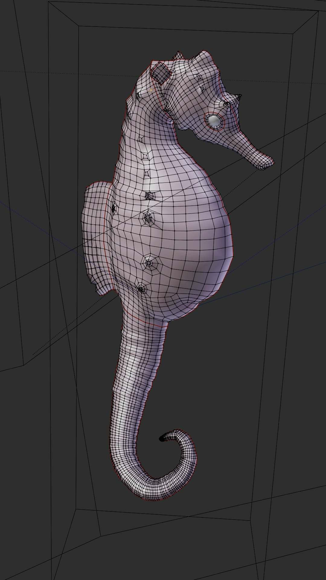 Pot Belly Seahorse - 3D Model by Bgut
