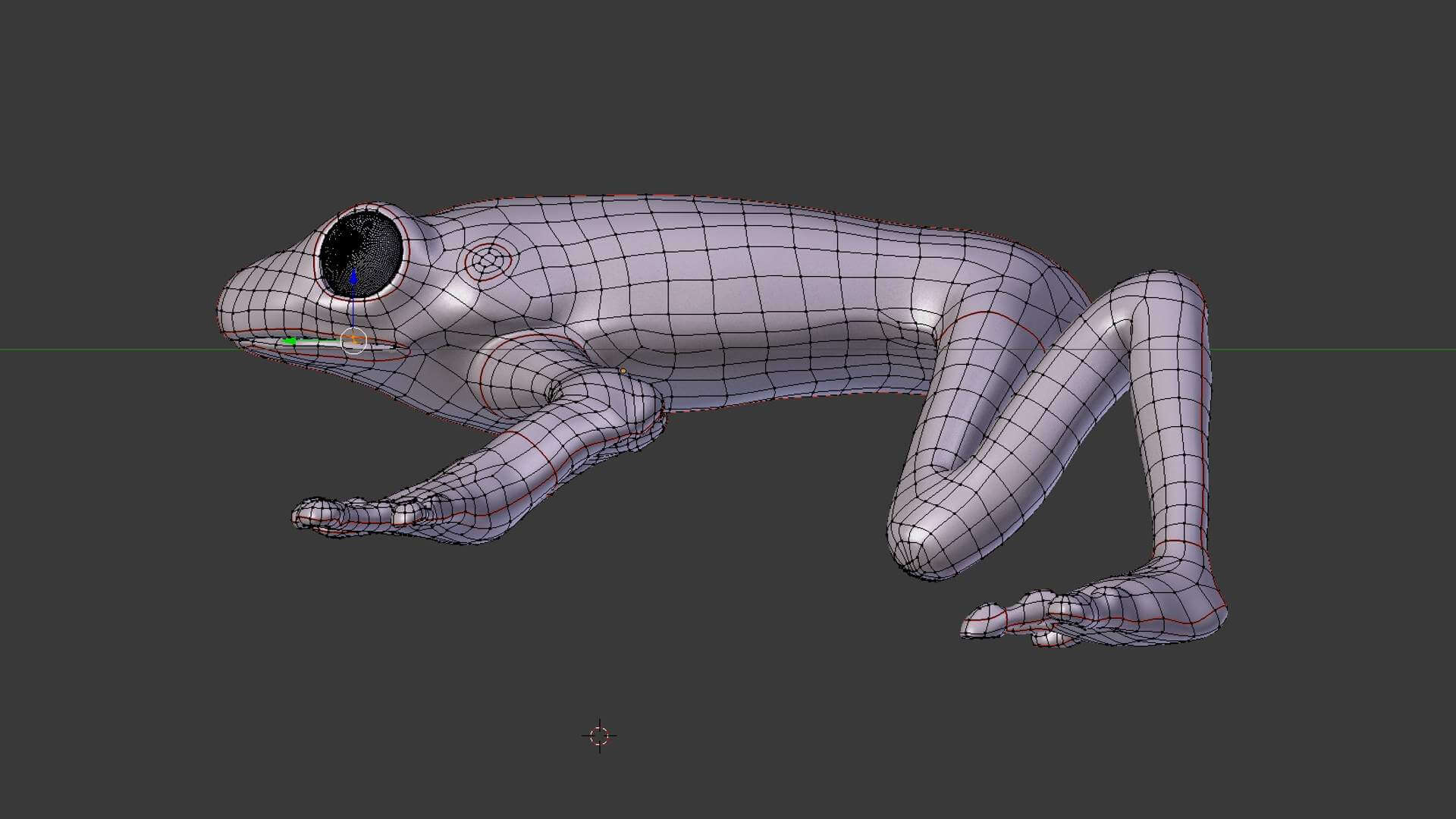 Red Eye Tree Frog - 3D Model by Bgut