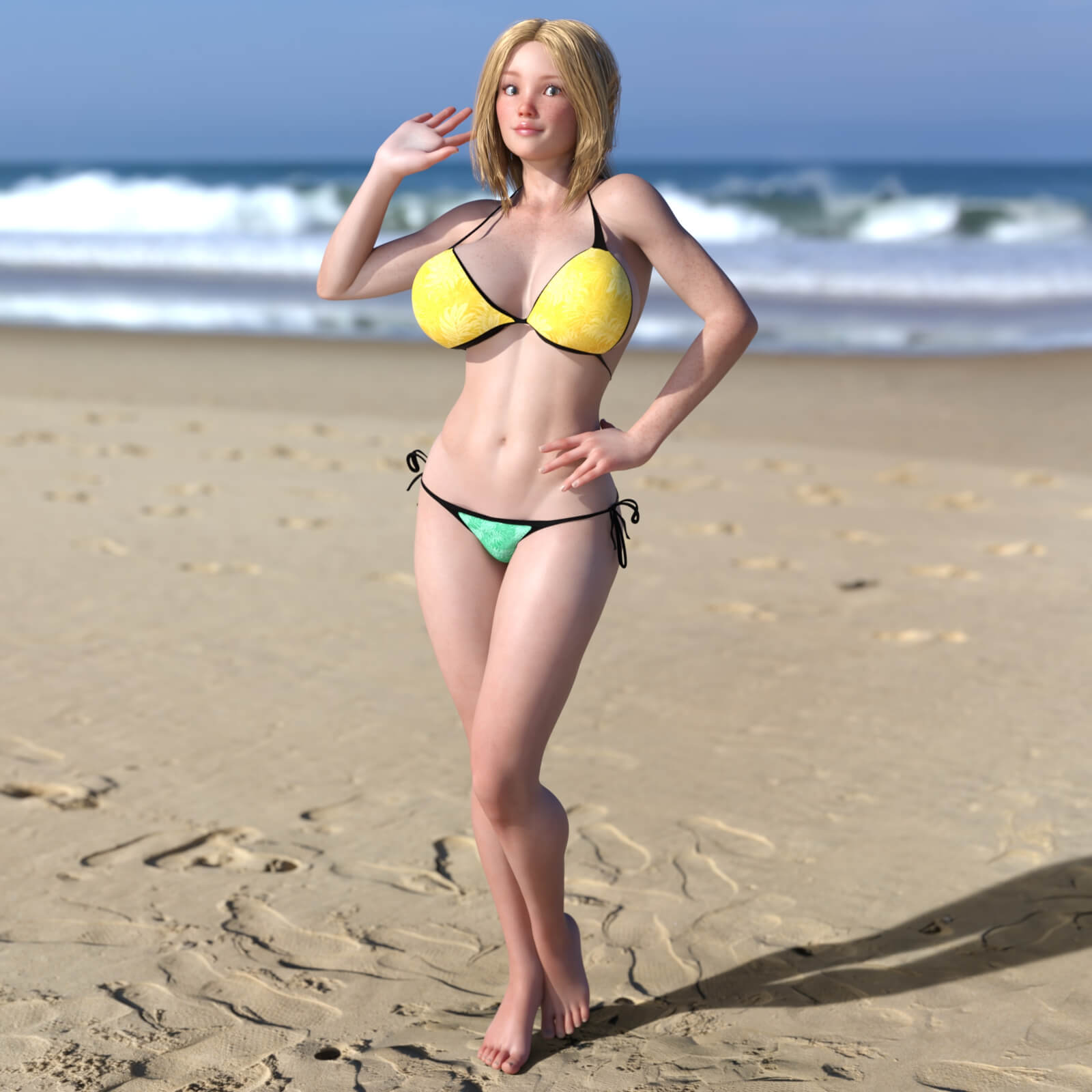 Becky Character Body and Head Morphs for Genesis 8 Female - Daz Content by bikdingle