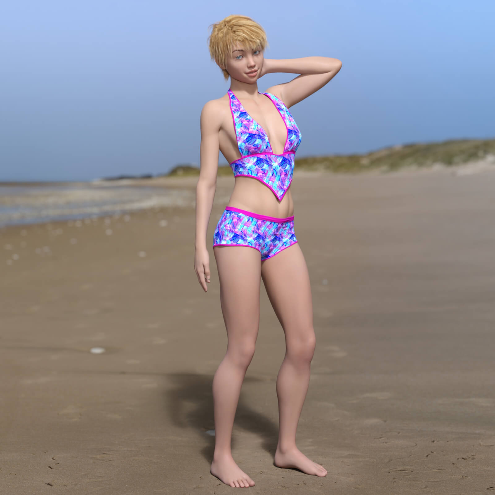 Fleur Character Body and Head Morphs for Genesis 8 Female - Daz Content by bikdingle