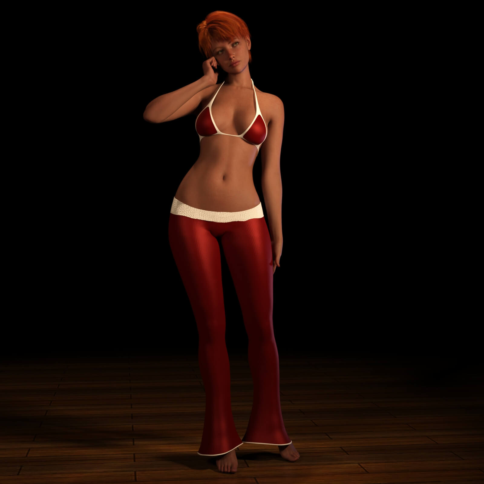 Low Rise Winter Pants G9 3D Render | RenderHub Gallery