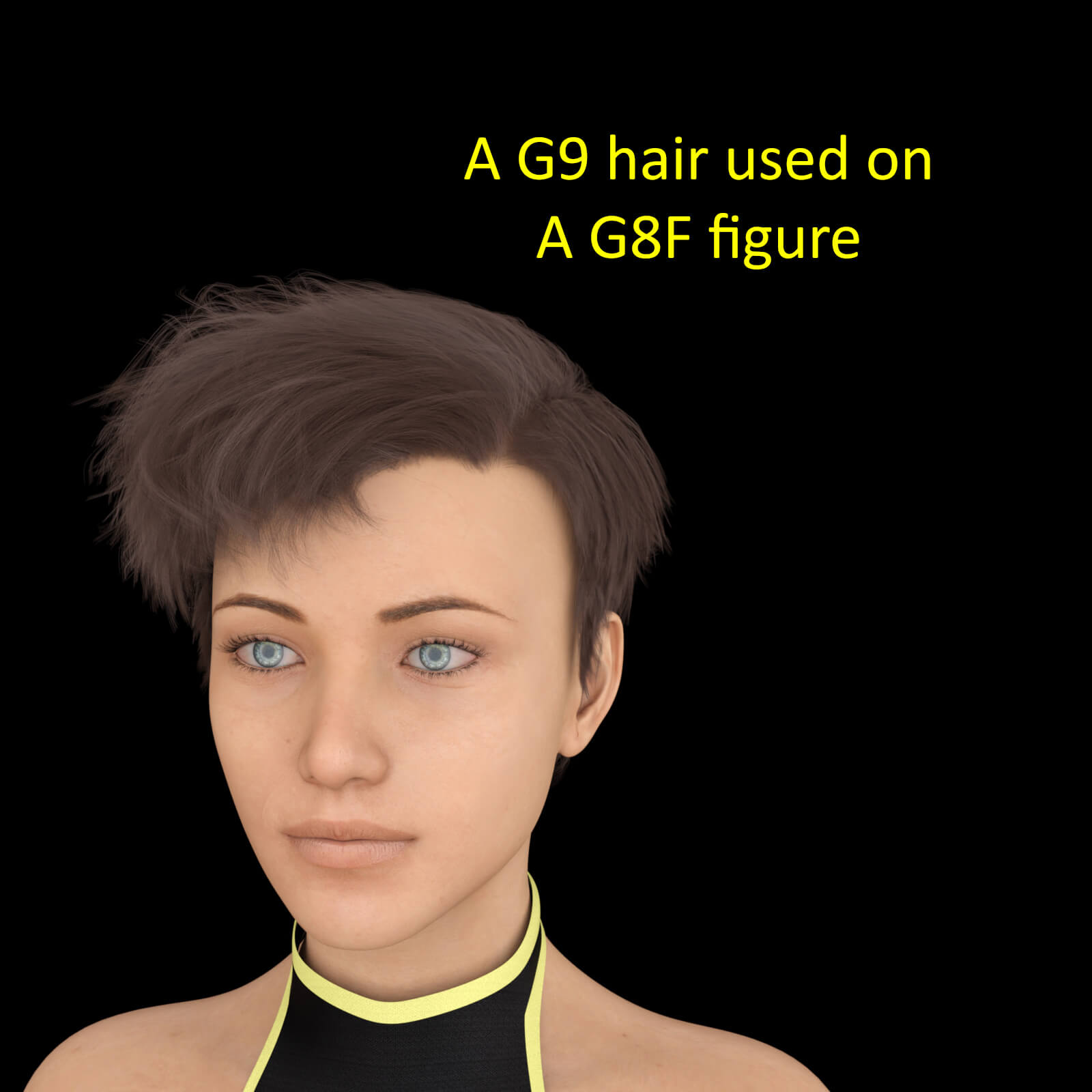How To Use Any Hair on a DAZ Figure - Free 3D Tutorial by bikdingle