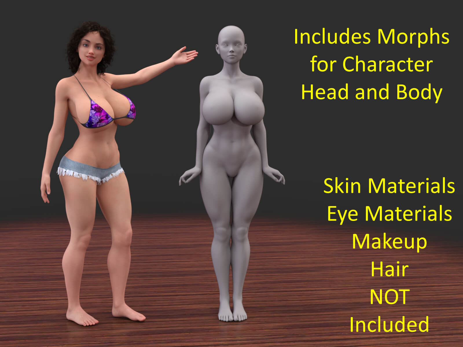 Kess Character Body and Head Morphs for Genesis 8 Female - Daz Content by bikdingle