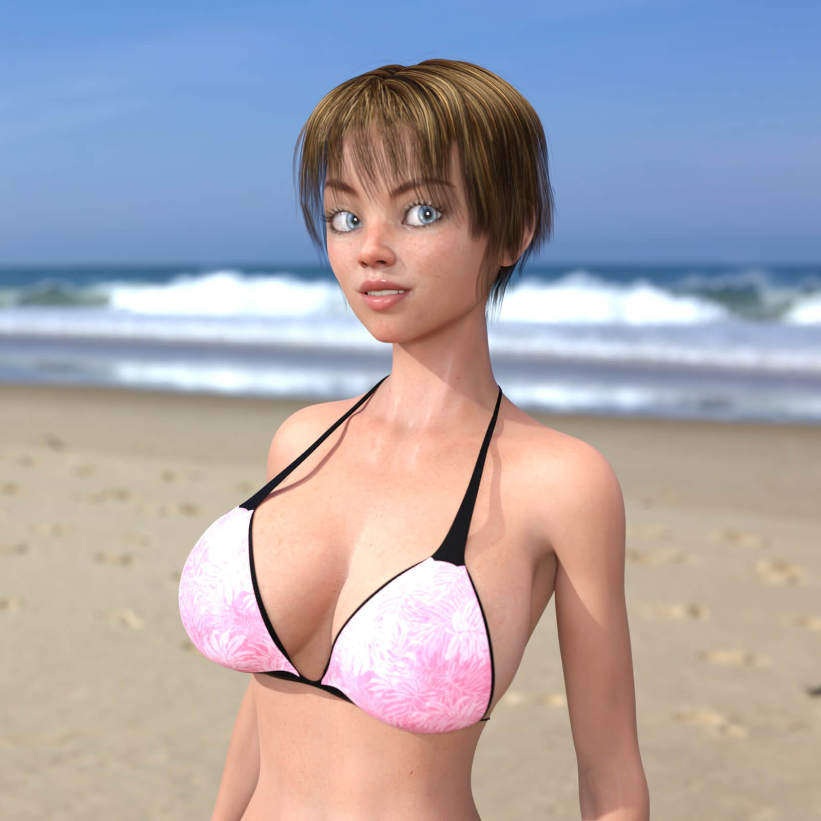 Lilly Character Body and Head Morphs for Genesis 8 Female - Daz Content by bikdingle
