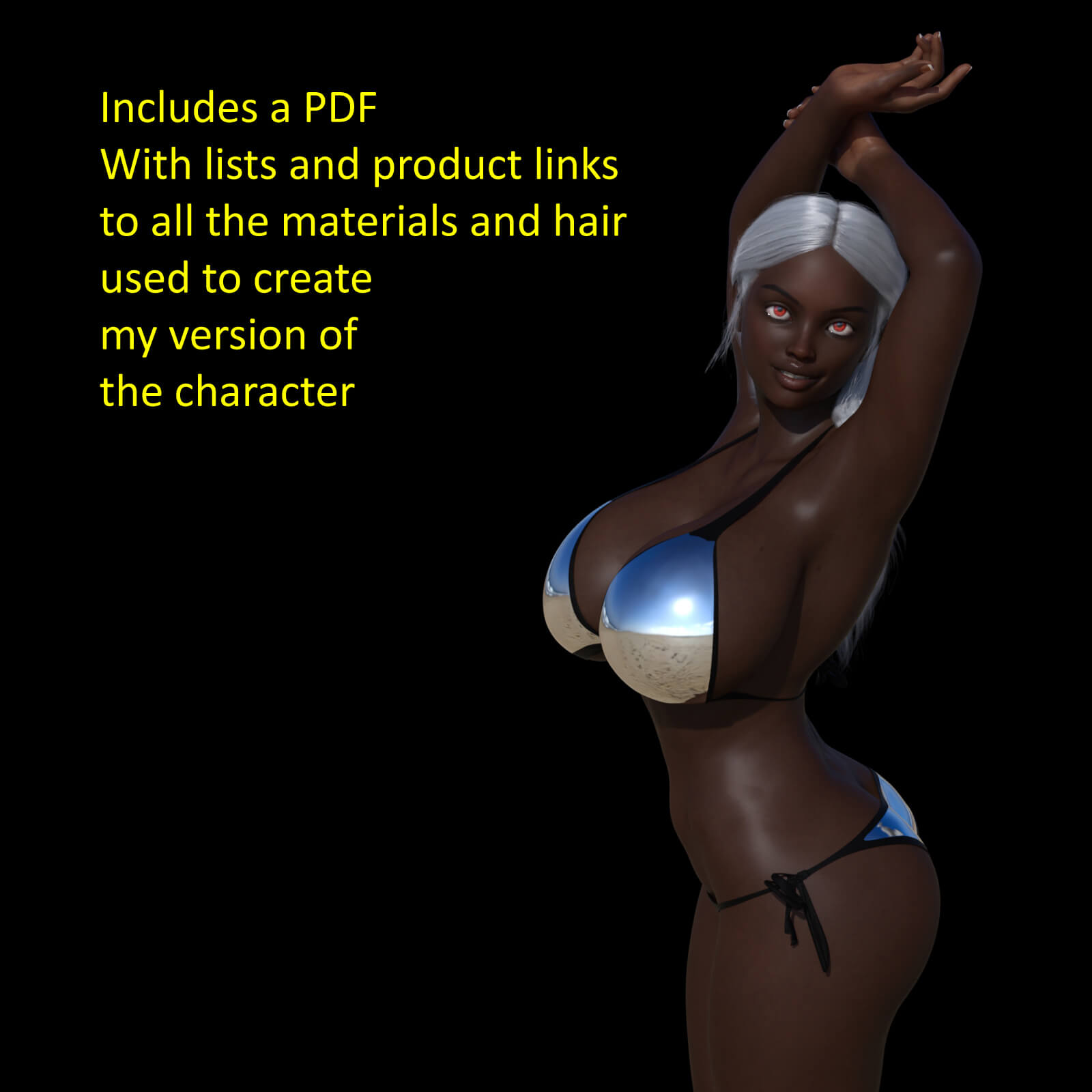 Lune Character Body and Head Morphs for Genesis 8 Female - Daz Content by bikdingle