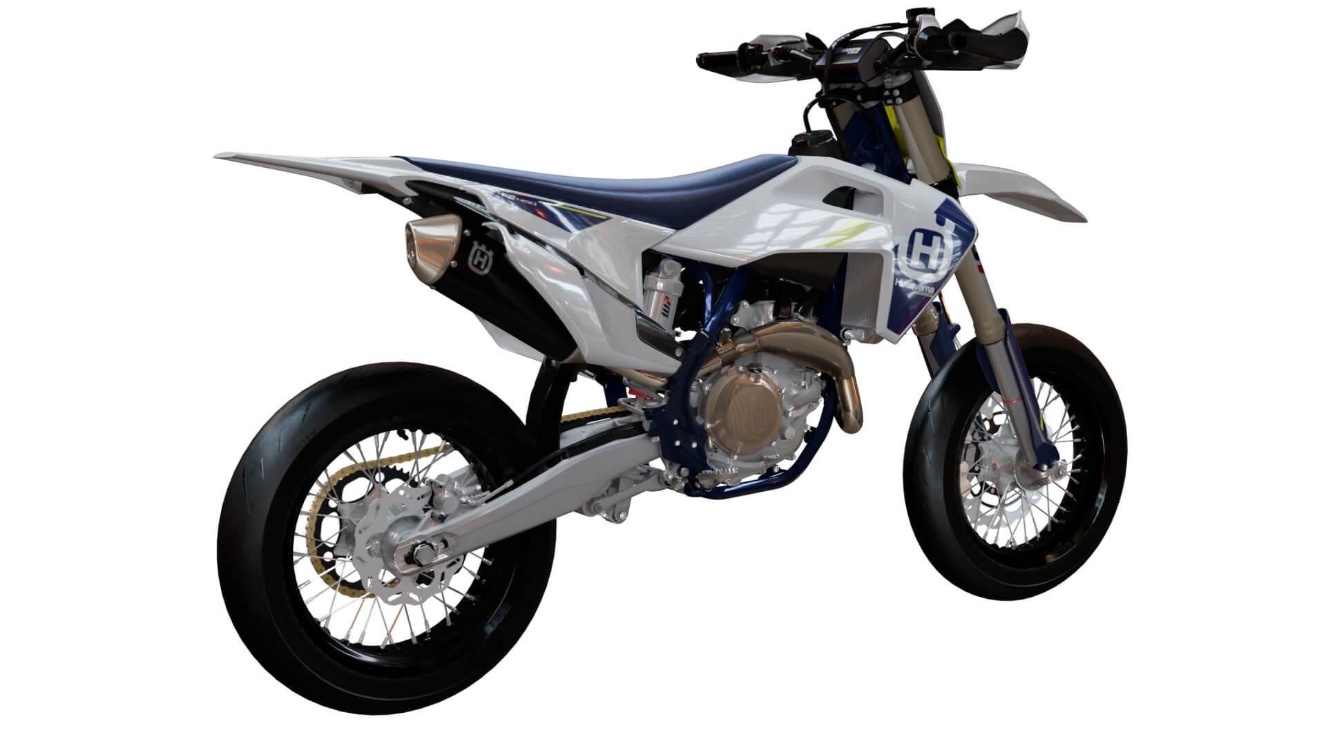 Husqvarna FS450 Supermoto 2022 - 3D Model by Bikez_3D