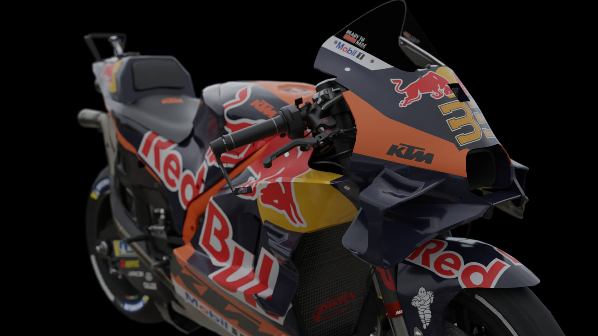 2024 KTM RC16 MotoGP Jack Miller - Brad Binder - 3D Model by Bikez_3D
