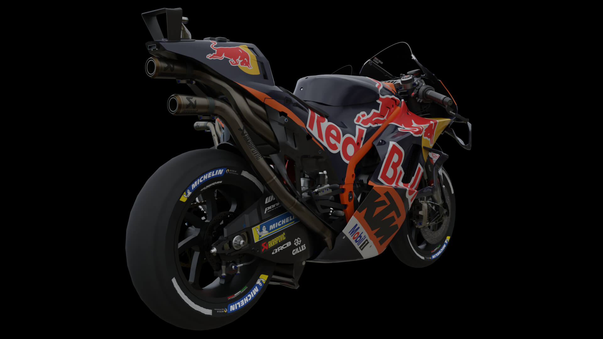 2024 KTM RC16 MotoGP Jack Miller - Brad Binder - 3D Model by Bikez_3D