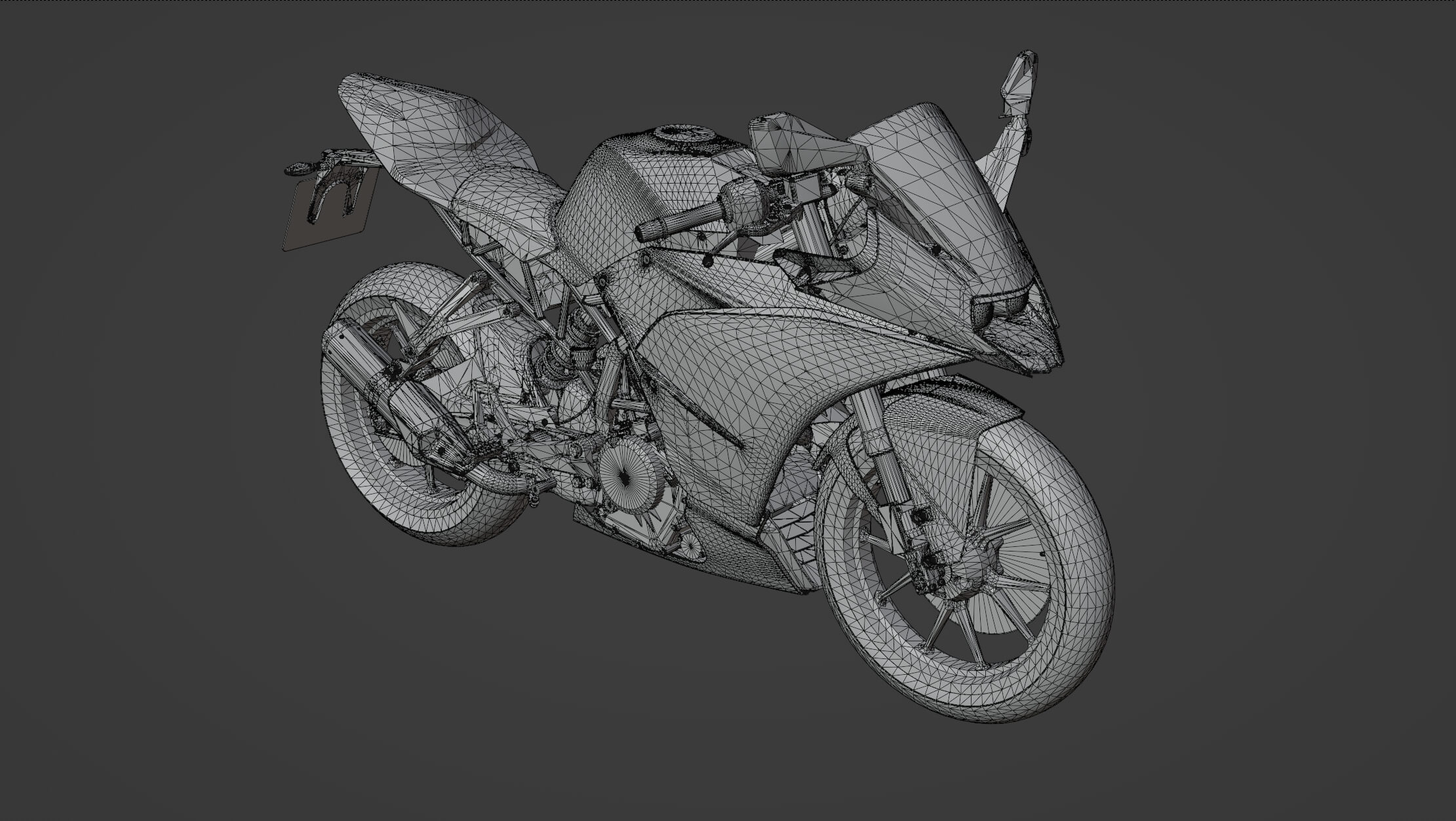 KTM RC390 2014 - 2020 Free 3D Model by Bikez_3D