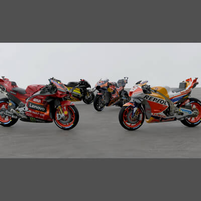 MotoGP 2023 All Bikes Collection - 3D Model by Bikez_3D