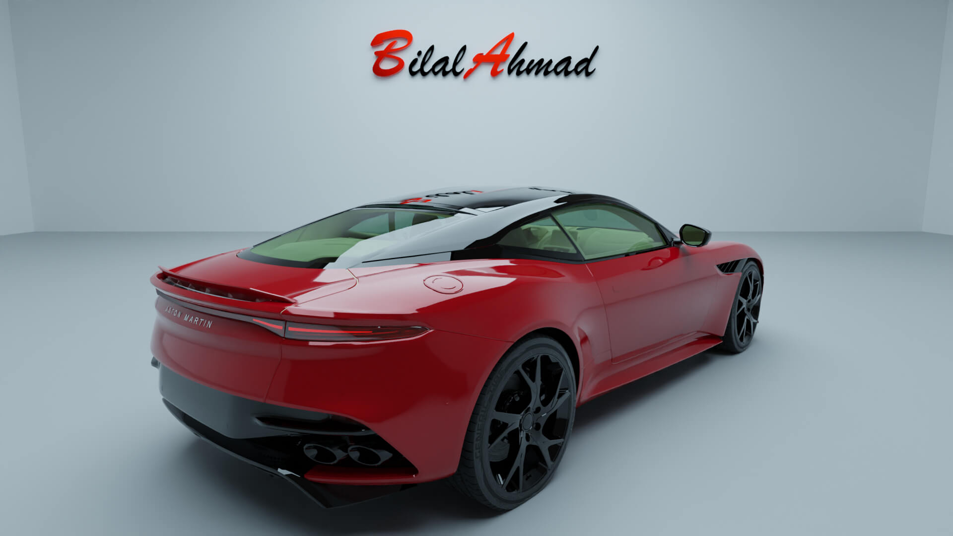 Aston Martin DBS - 3D Model by BILAL AHMAD