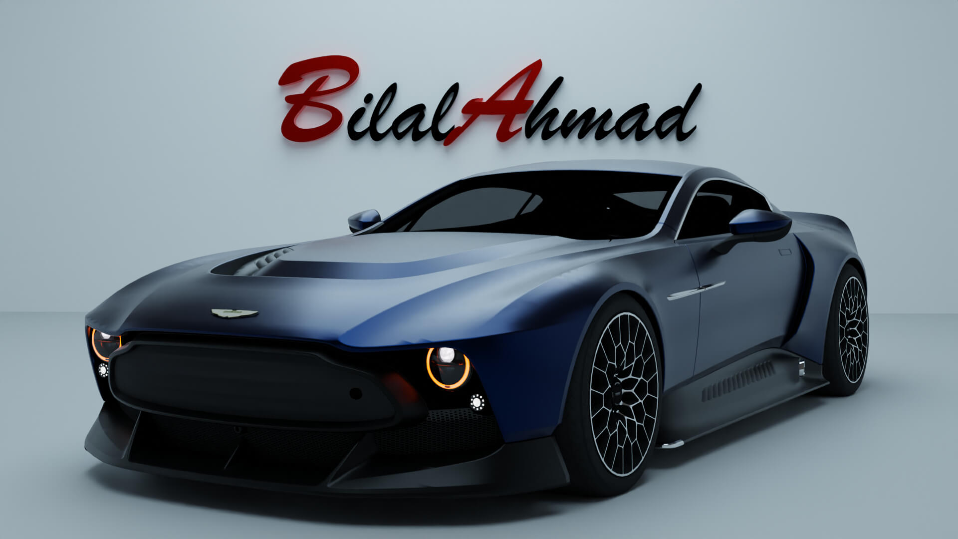 Aston Martin Victor - 3D Model by BILAL AHMAD