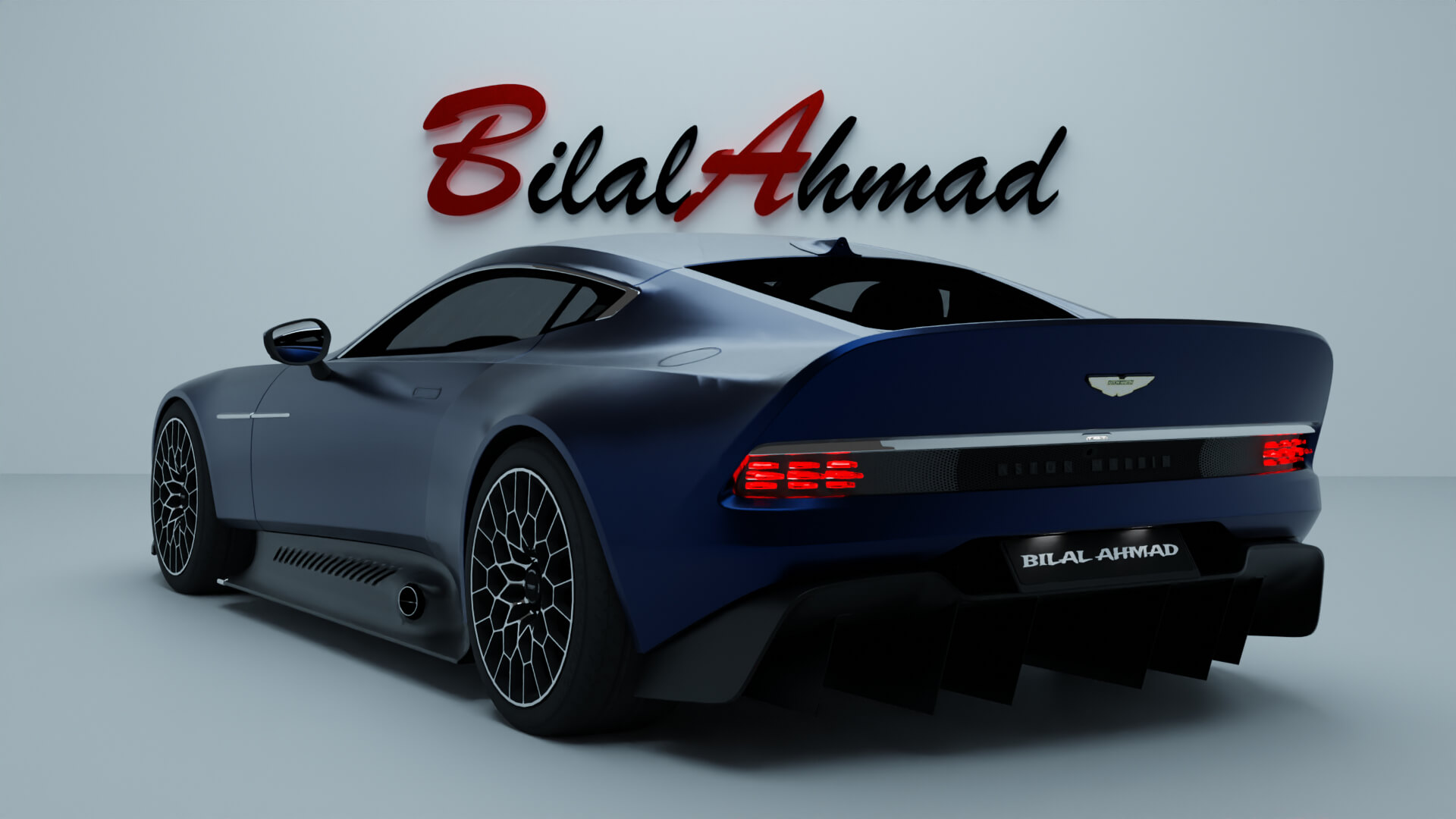 Aston Martin Victor - 3D Model by BILAL AHMAD