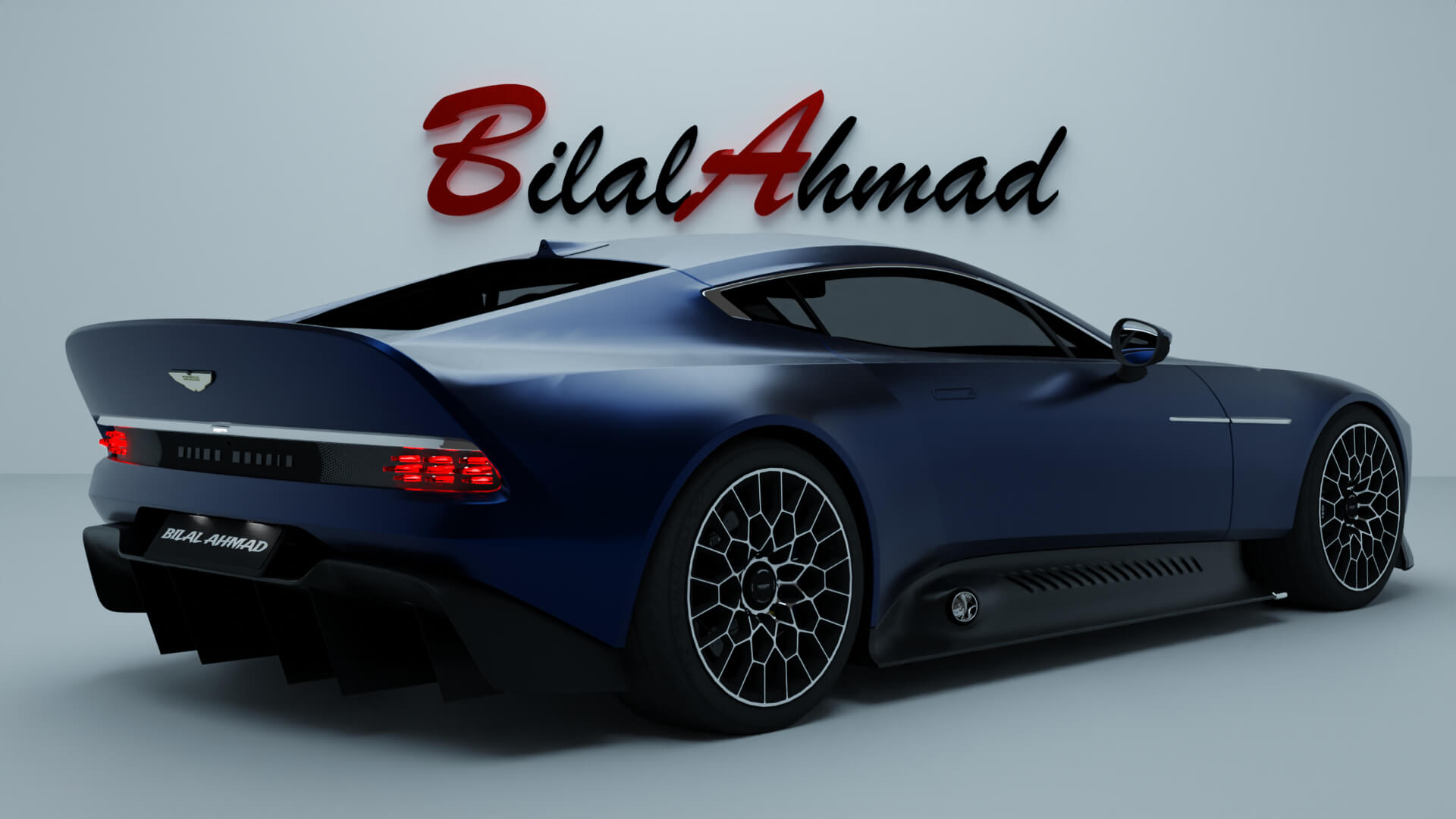 Aston Martin Victor - 3D Model by BILAL AHMAD