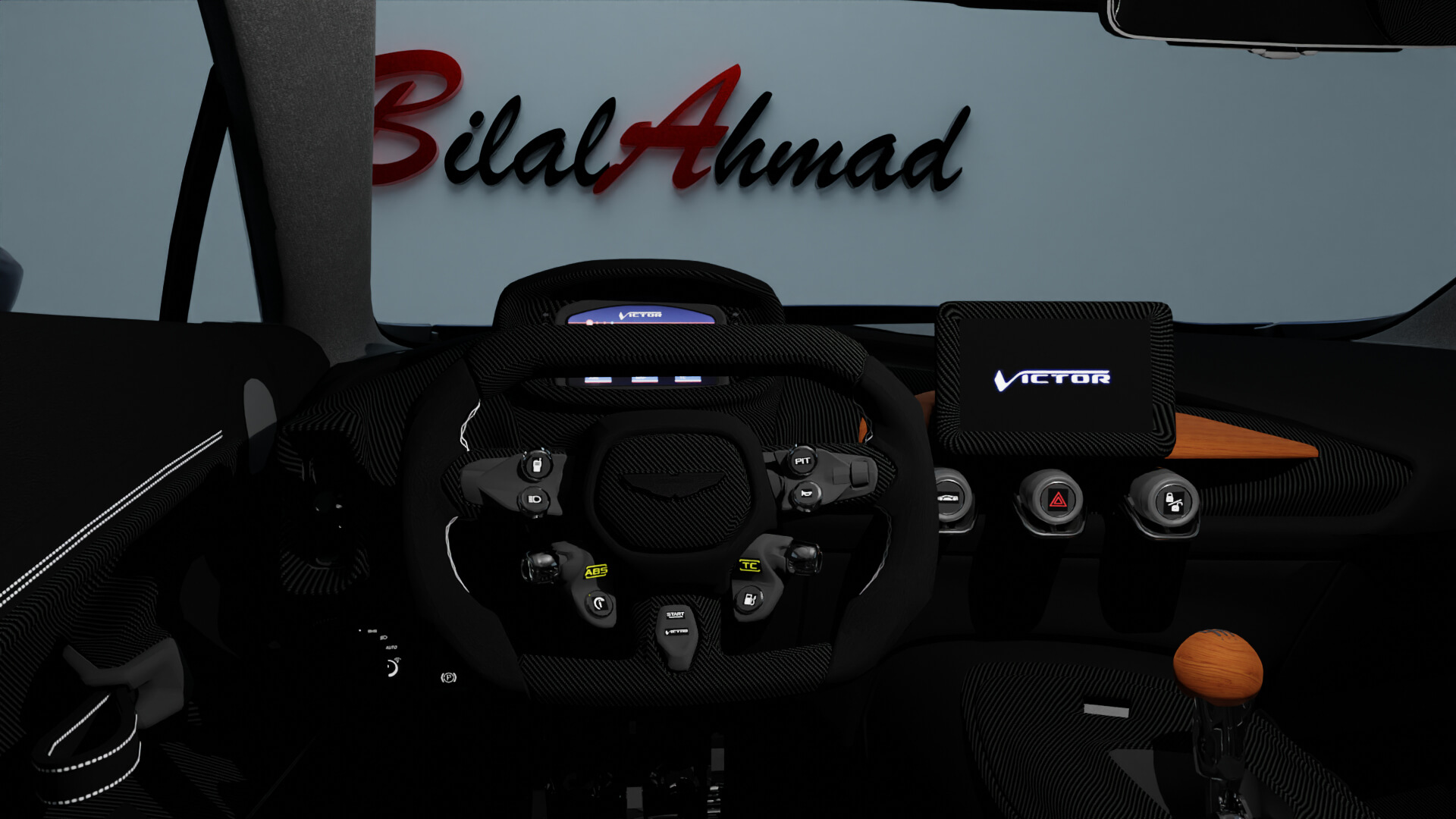 Aston Martin Victor - 3D Model by BILAL AHMAD