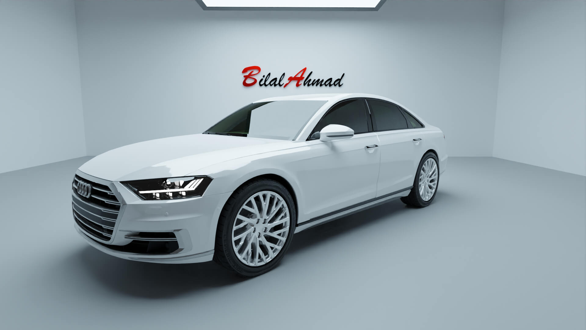 Audi A8 Rigged Model by BILAL AHMAD