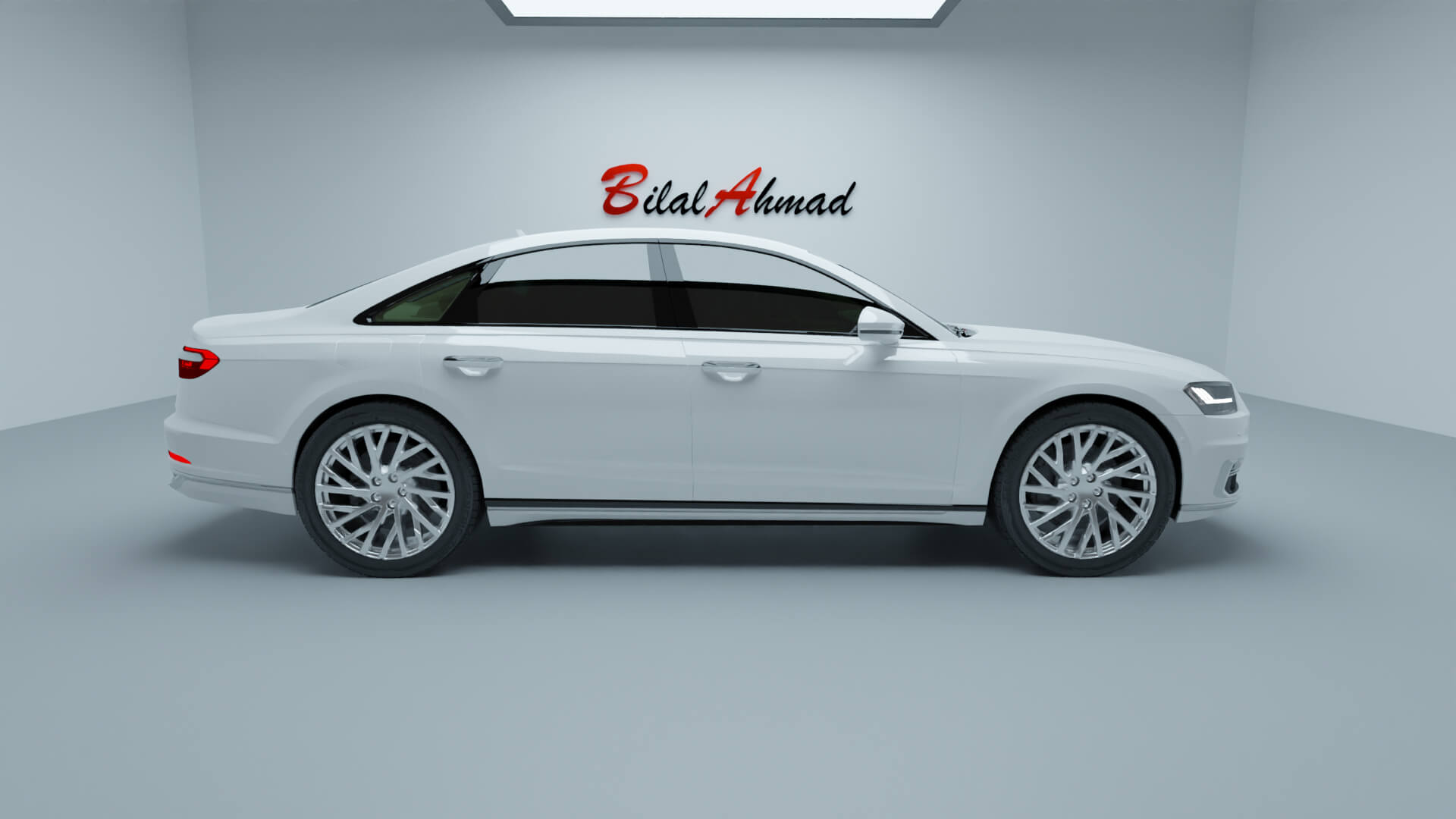 Audi A8 - 3D Model by BILAL AHMAD