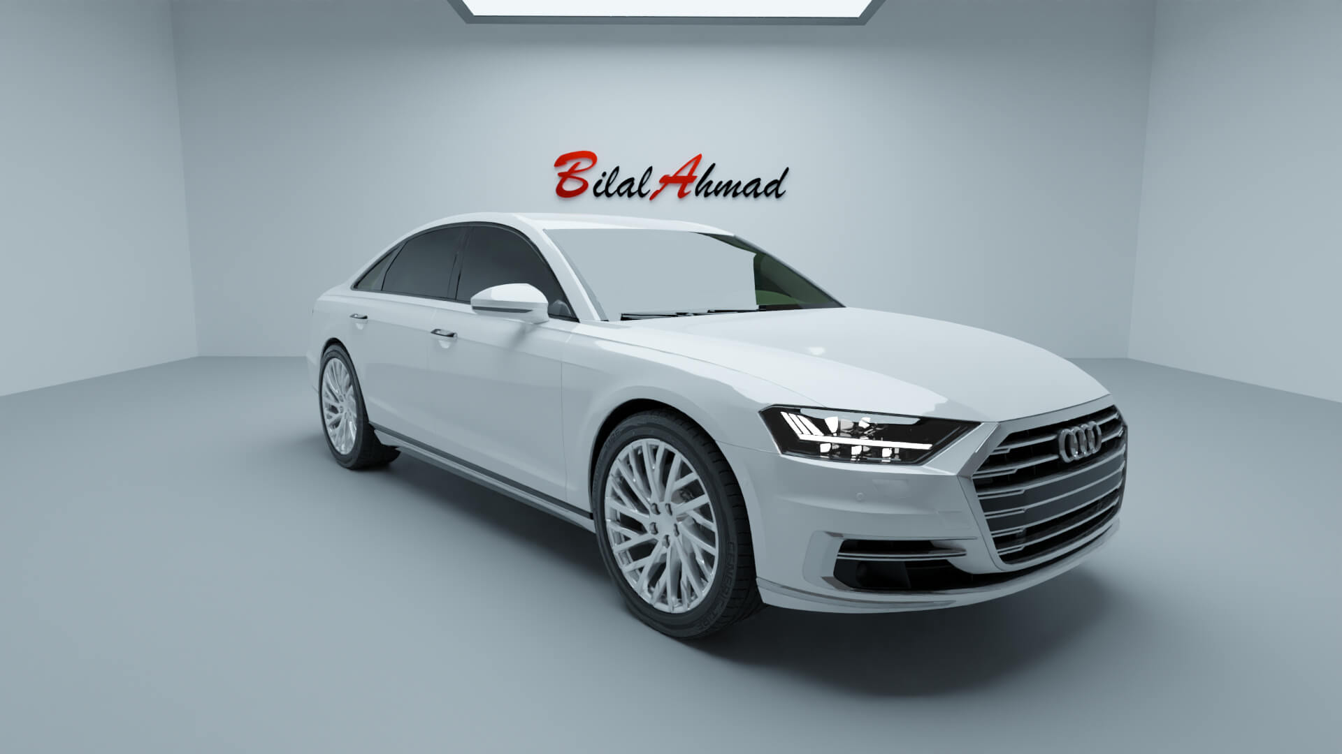 Audi A8 Rigged Model by BILAL AHMAD