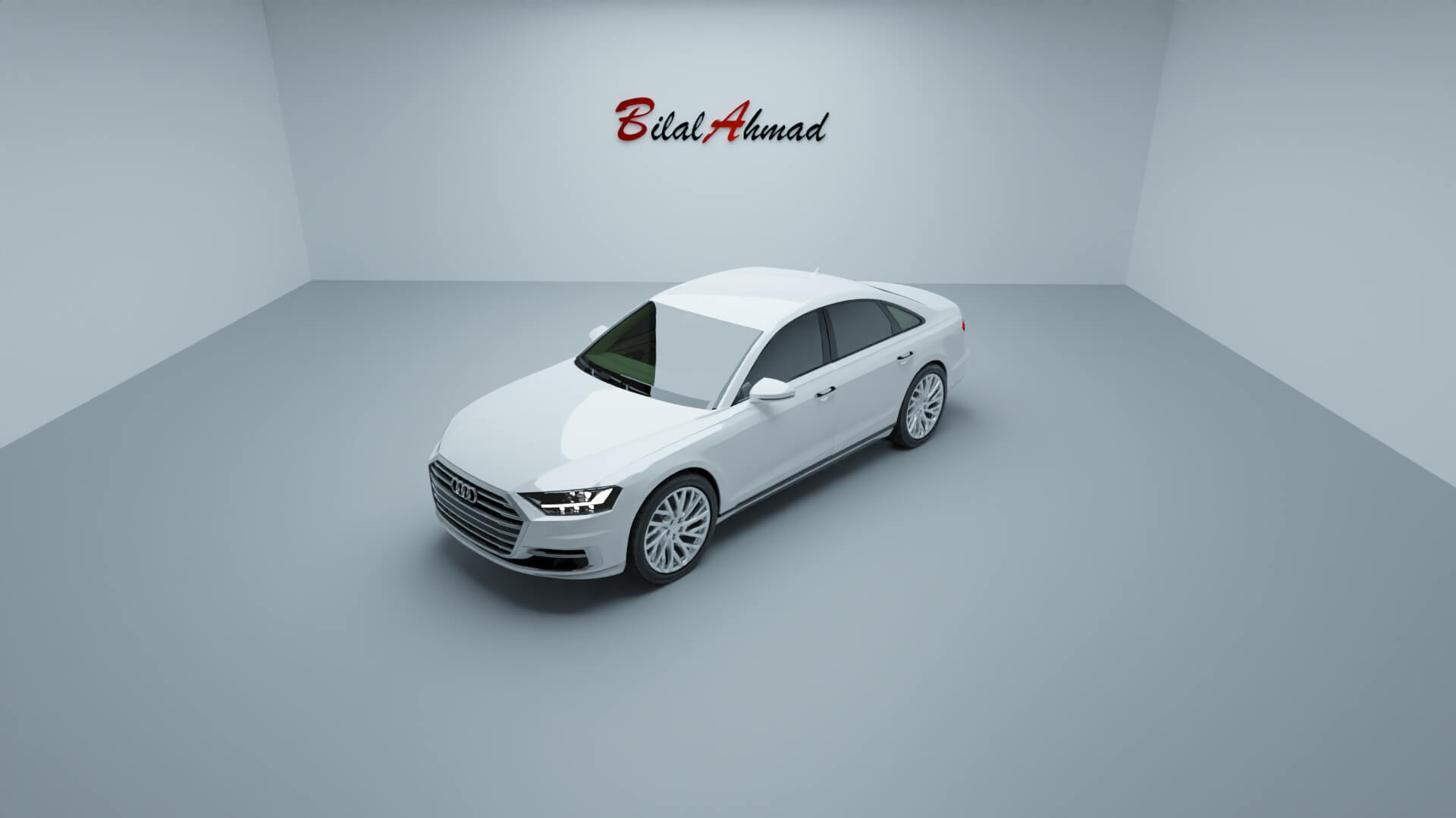 Audi A8 Rigged Model by BILAL AHMAD