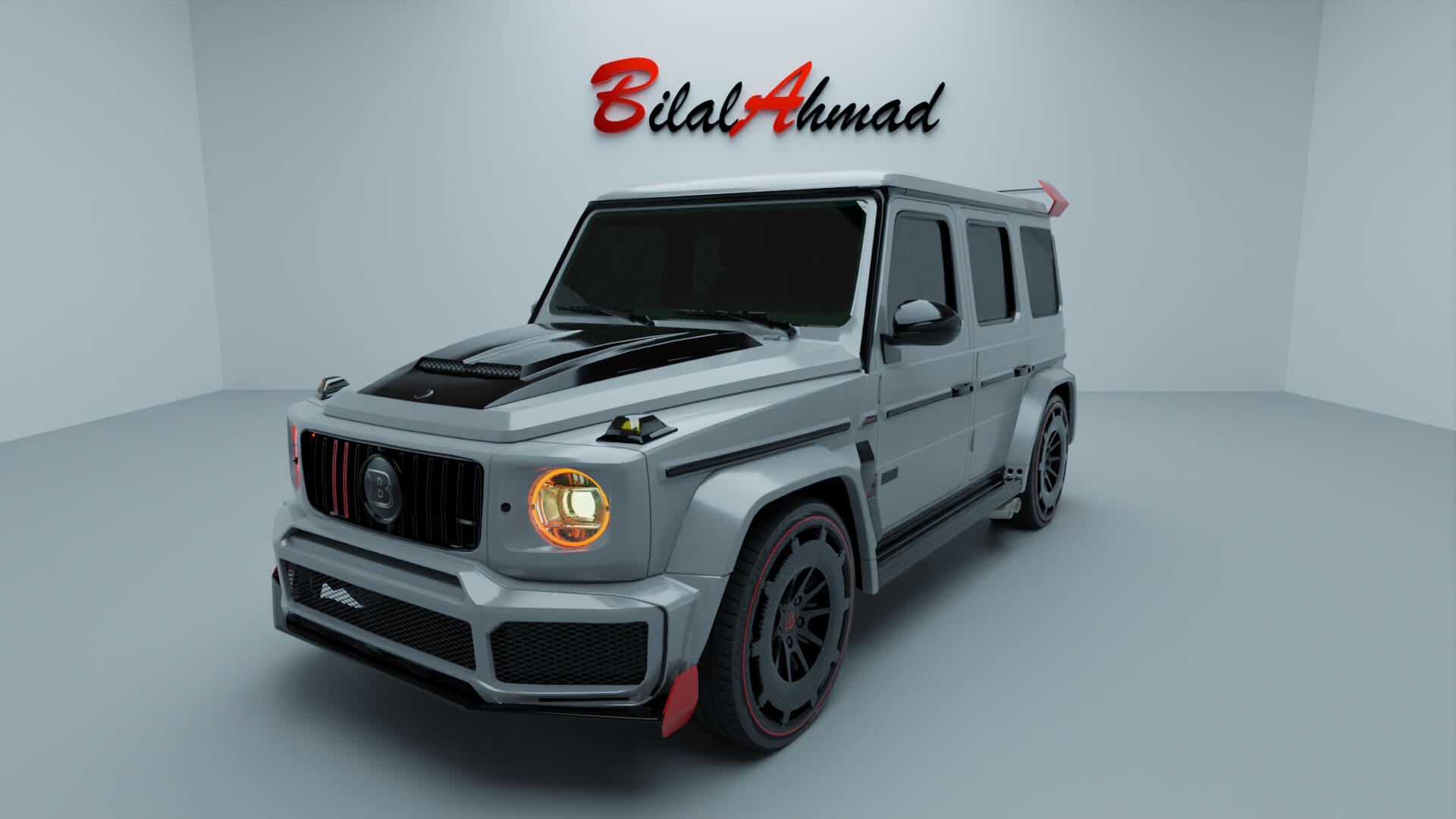 Brabus G63 Rocket Jeep - 3D Model by BILAL AHMAD