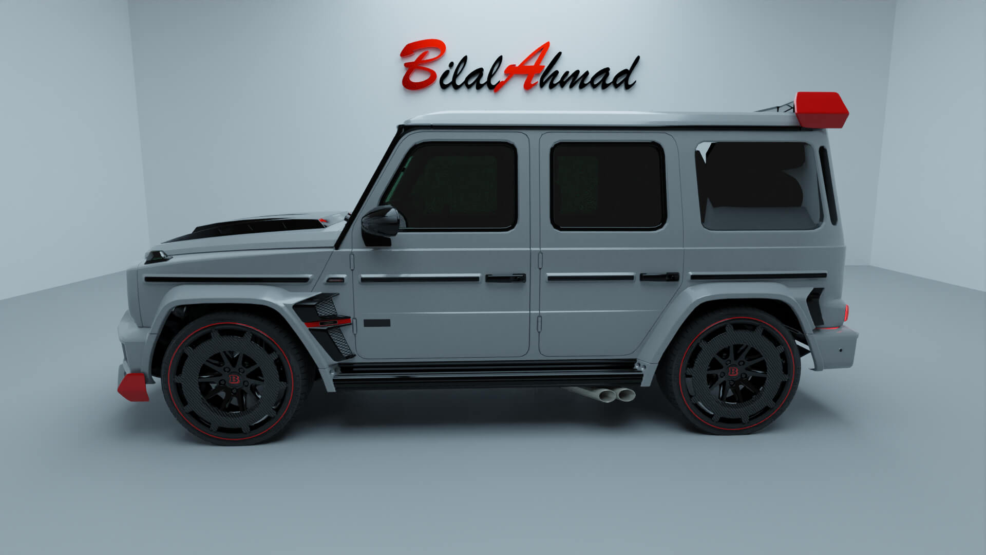 Brabus G63 Rocket Jeep - 3D Model by BILAL AHMAD