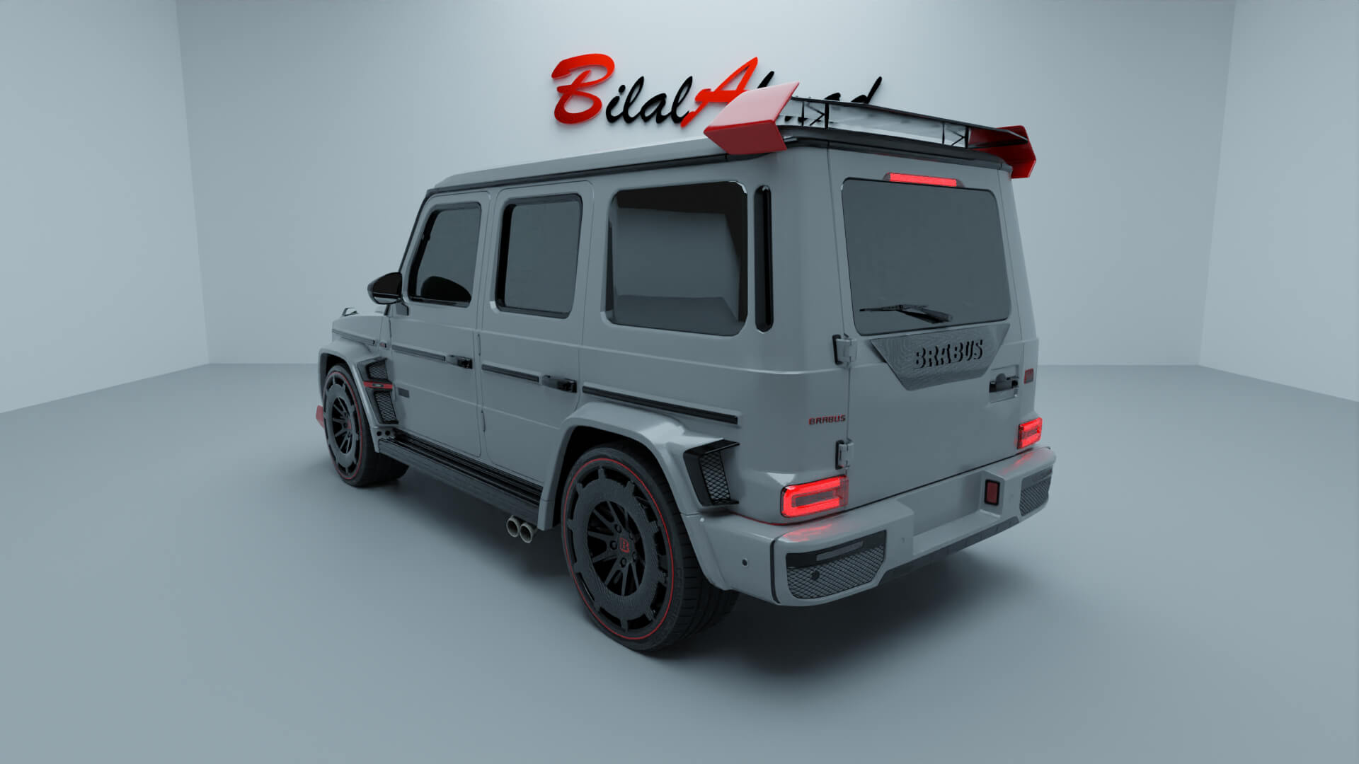 Brabus G63 Rocket Jeep - 3D Model by BILAL AHMAD