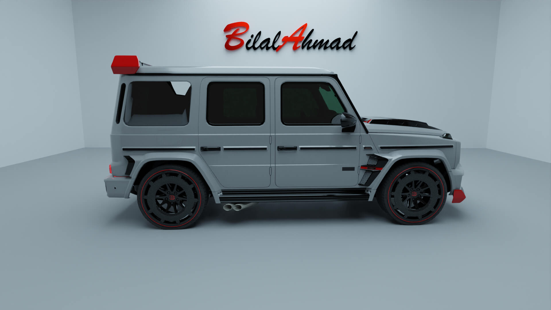 Brabus G63 Rocket Jeep - 3D Model by BILAL AHMAD