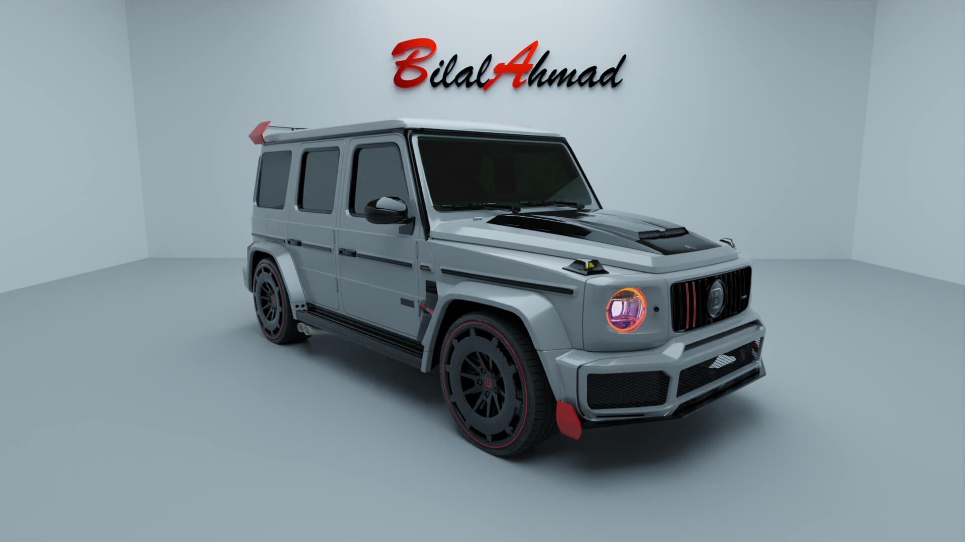 Brabus G63 Rocket Jeep - 3D Model by BILAL AHMAD