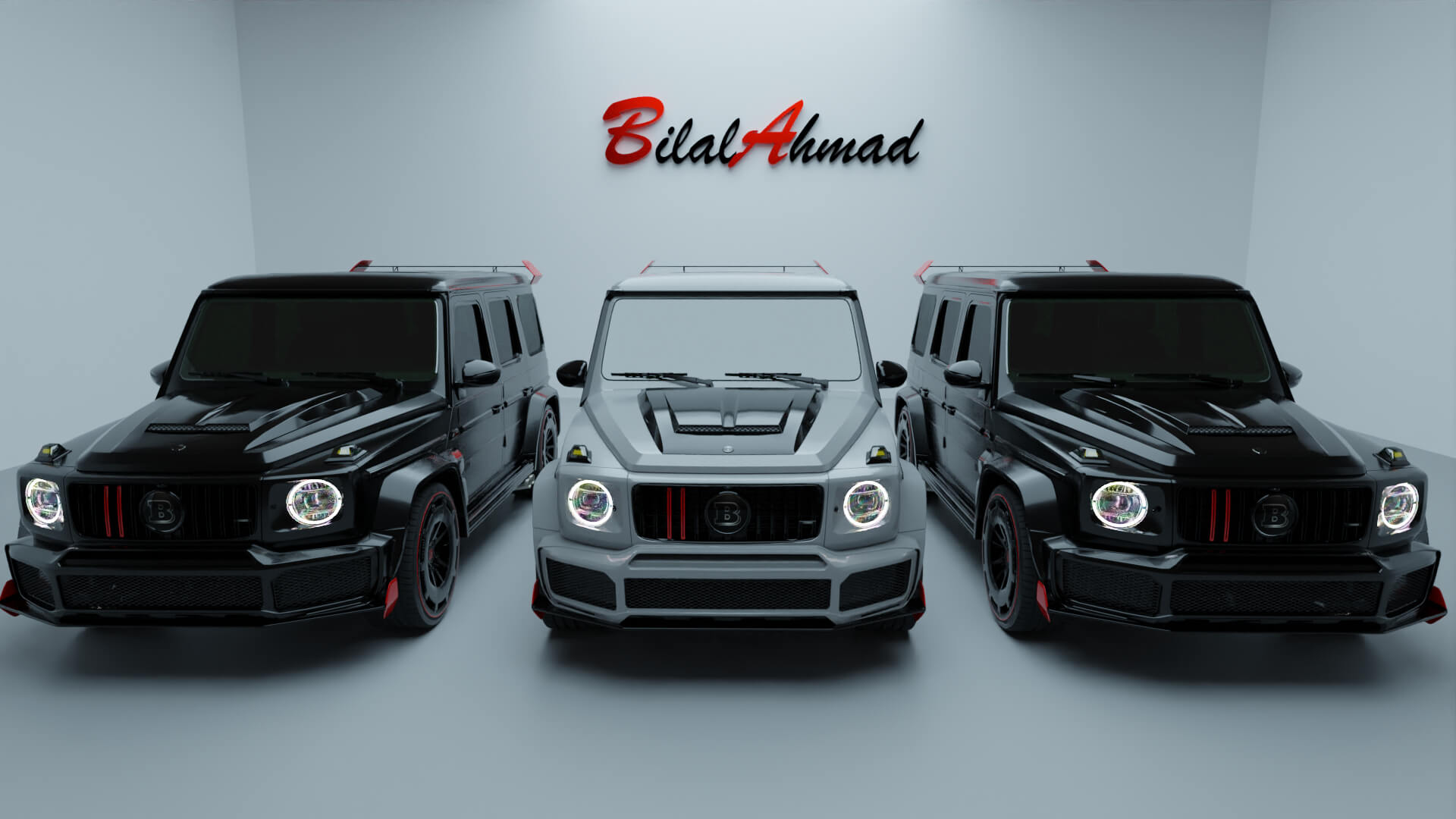 Brabus G63 Rocket Jeep - 3D Model by BILAL AHMAD