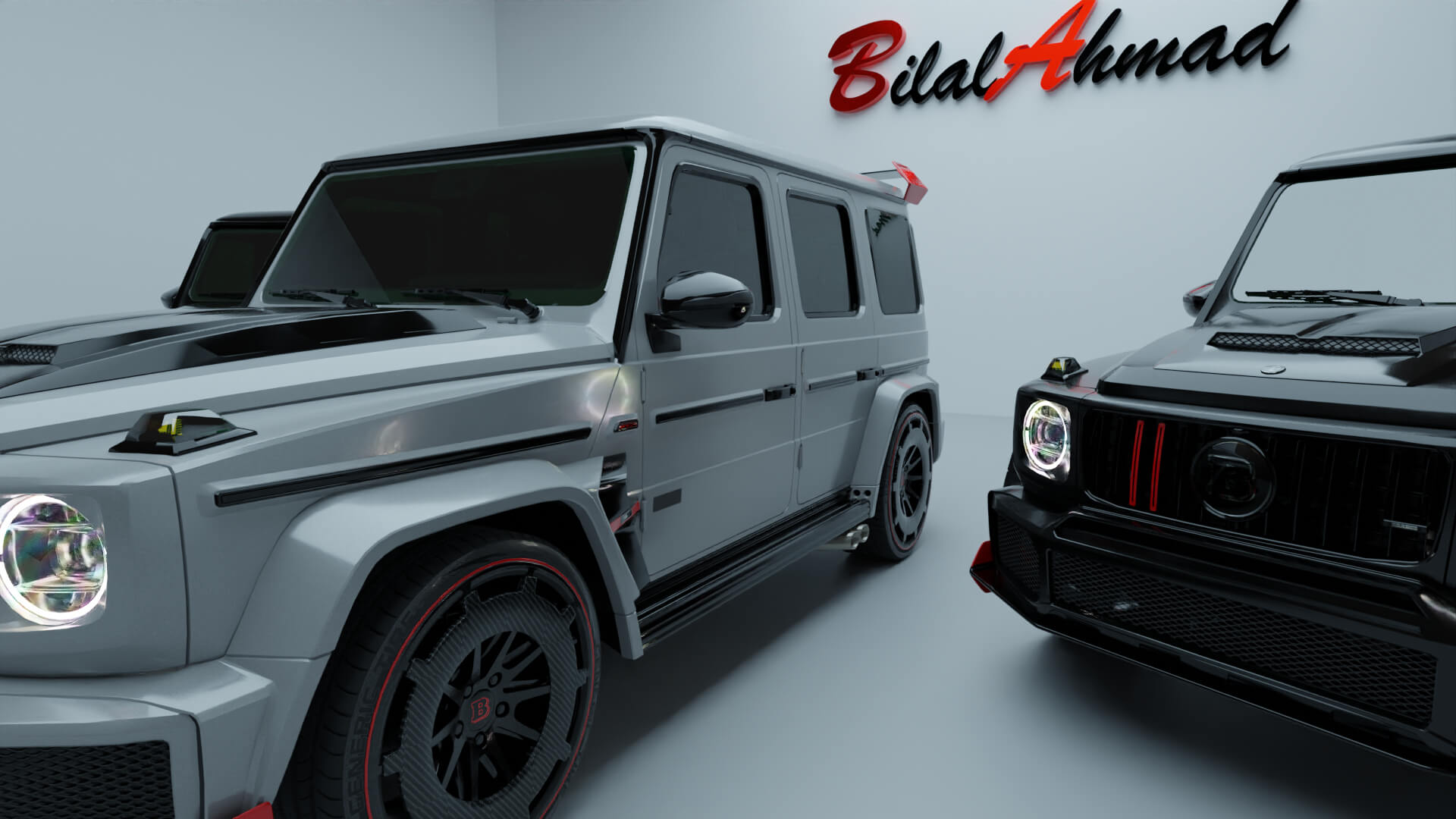 Brabus G63 Rocket Jeep - 3D Model by BILAL AHMAD