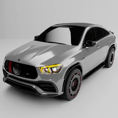 Brabus GLE63 Rocket - 3D Model by BILAL AHMAD