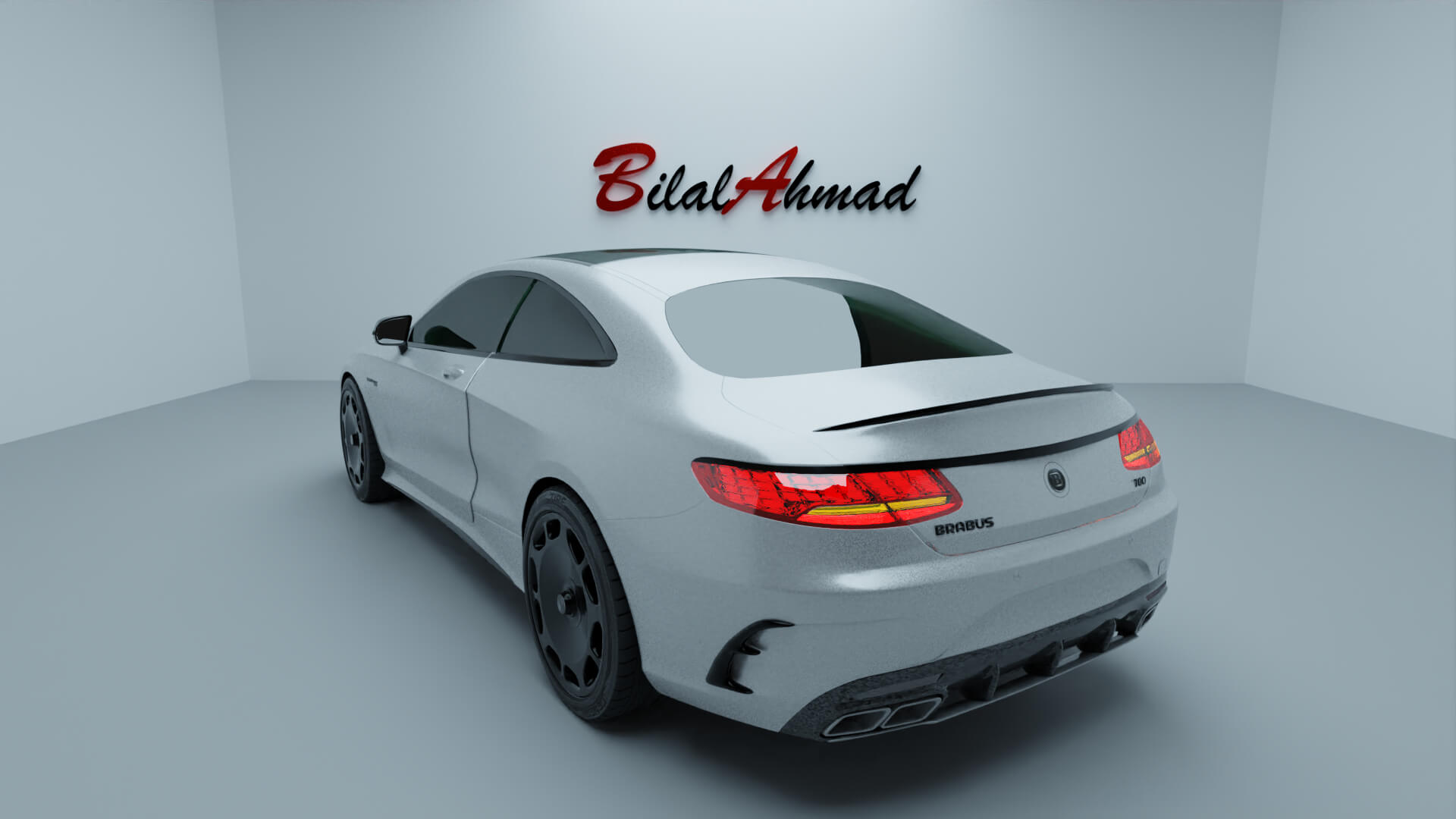 Brabus S63 Coupe - 3D Model by BILAL AHMAD