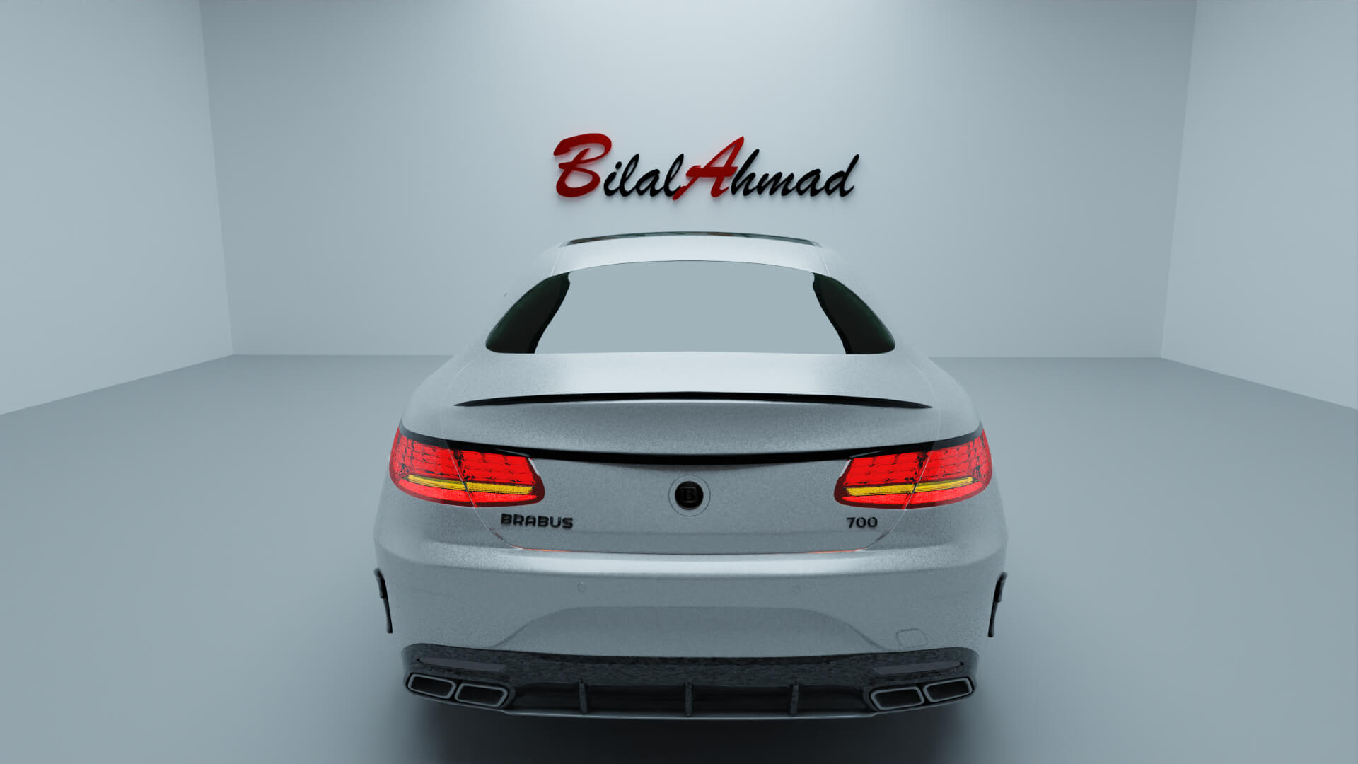 Brabus S63 Coupe - 3D Model by BILAL AHMAD
