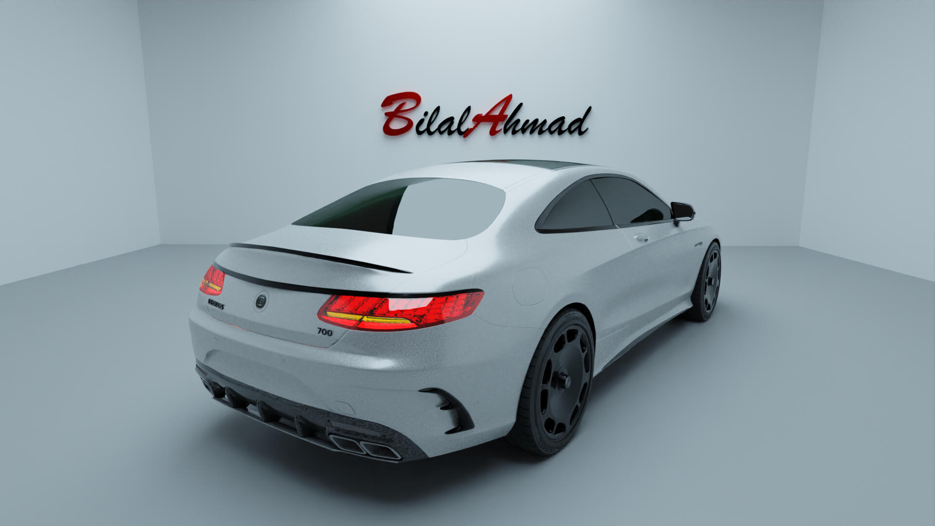 Brabus S63 Coupe - 3D Model by BILAL AHMAD