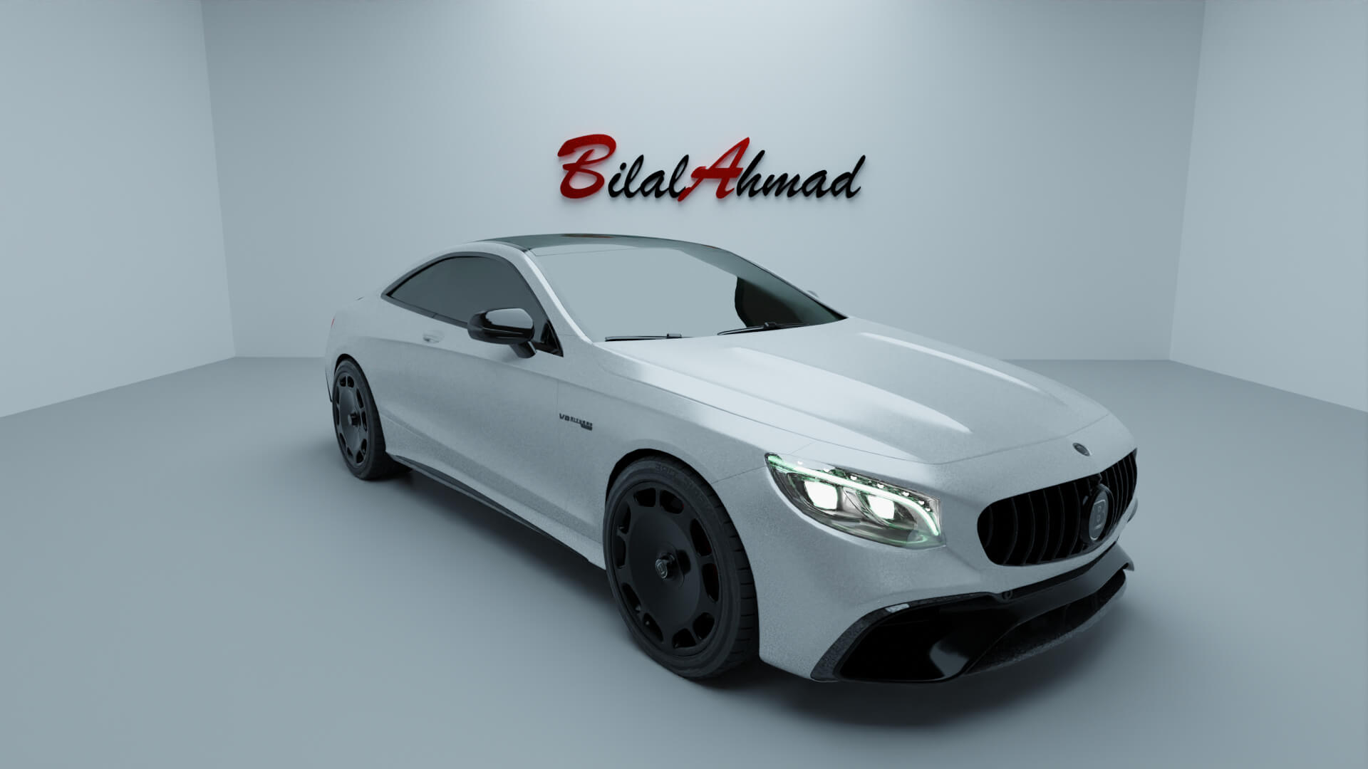 Brabus S63 Coupe - 3D Model by BILAL AHMAD