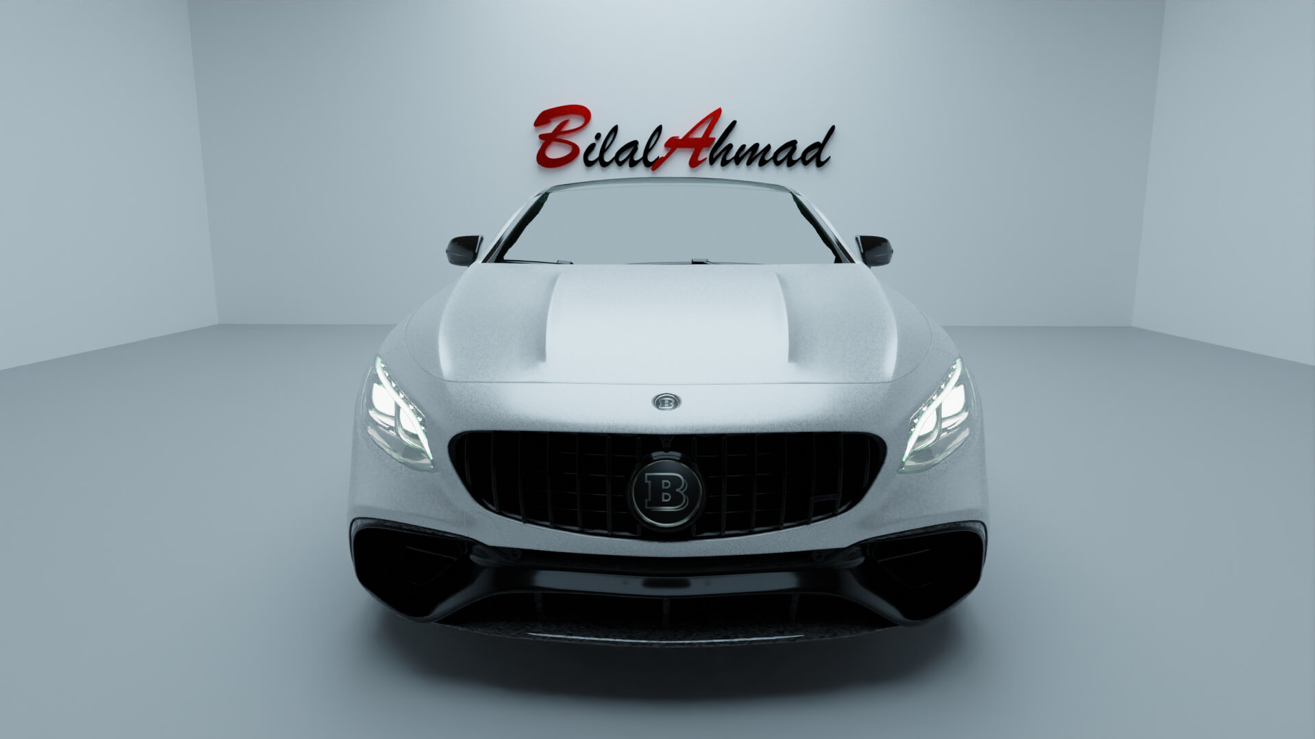 Brabus S63 Coupe - 3D Model by BILAL AHMAD