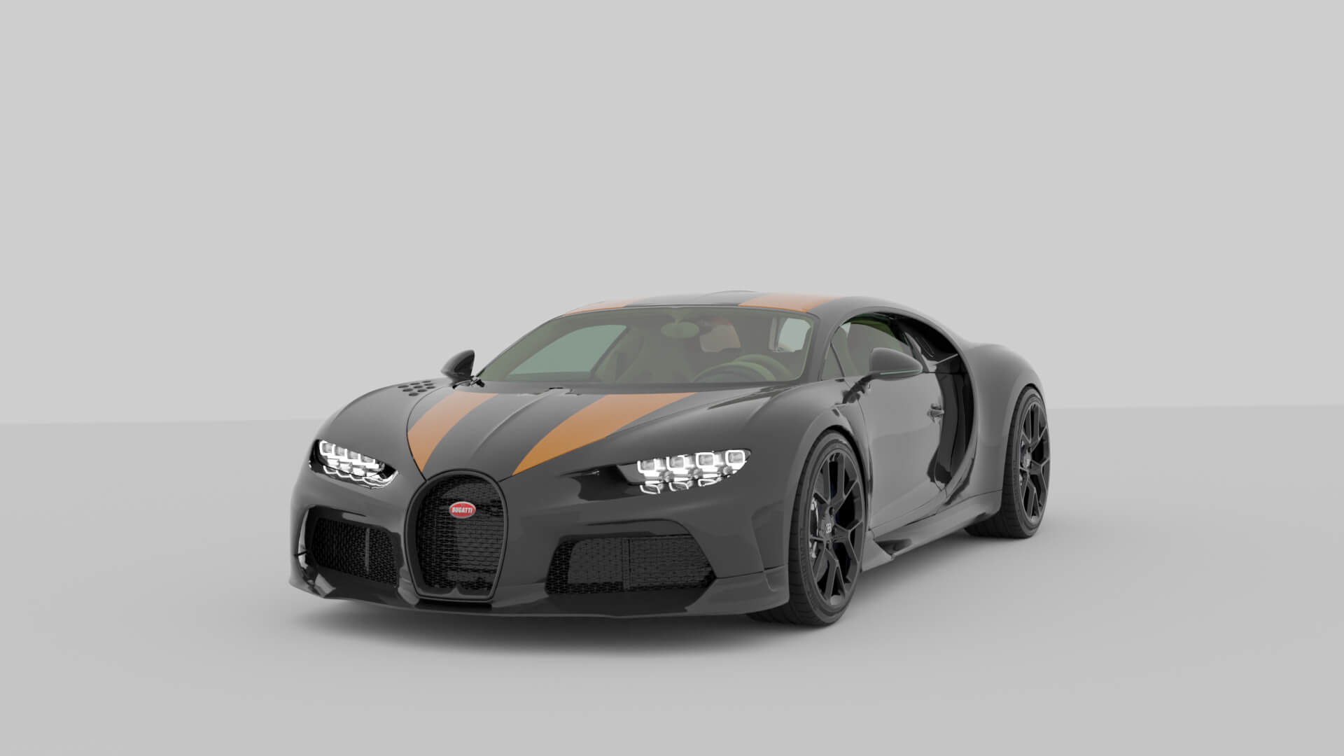 Bugatti Chiron 3d Super Bugatti Chiron 3D Model By BILAL AHMAD