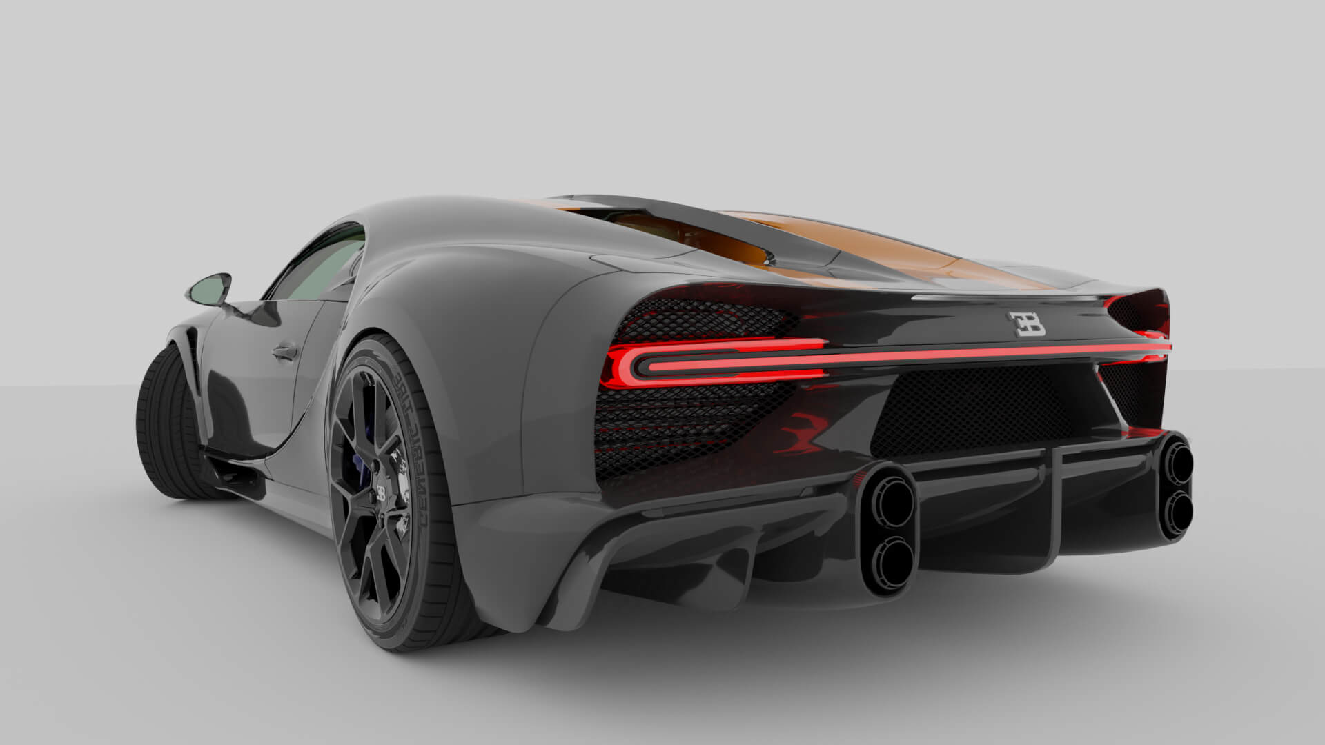 Bugatti Chiron - 3D Model by BILAL AHMAD