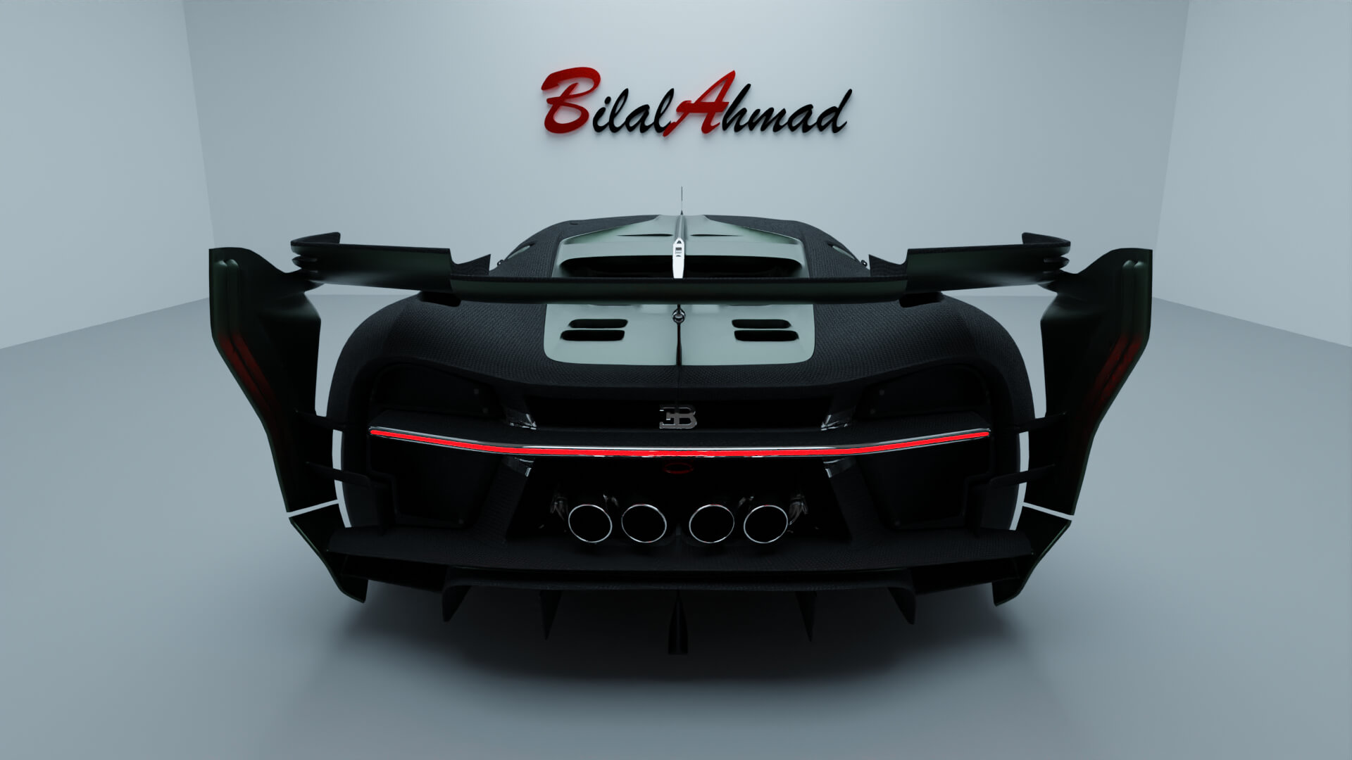 Bugatti Vision Gran Turismo Concept 2015 - 3D Model by BILAL AHMAD