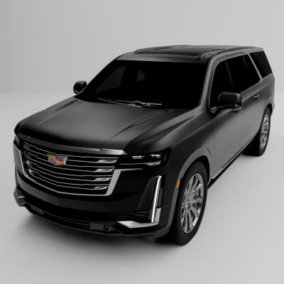 Cadillac Escalade 2021 High-Quality 3D Model by BILAL AHMAD