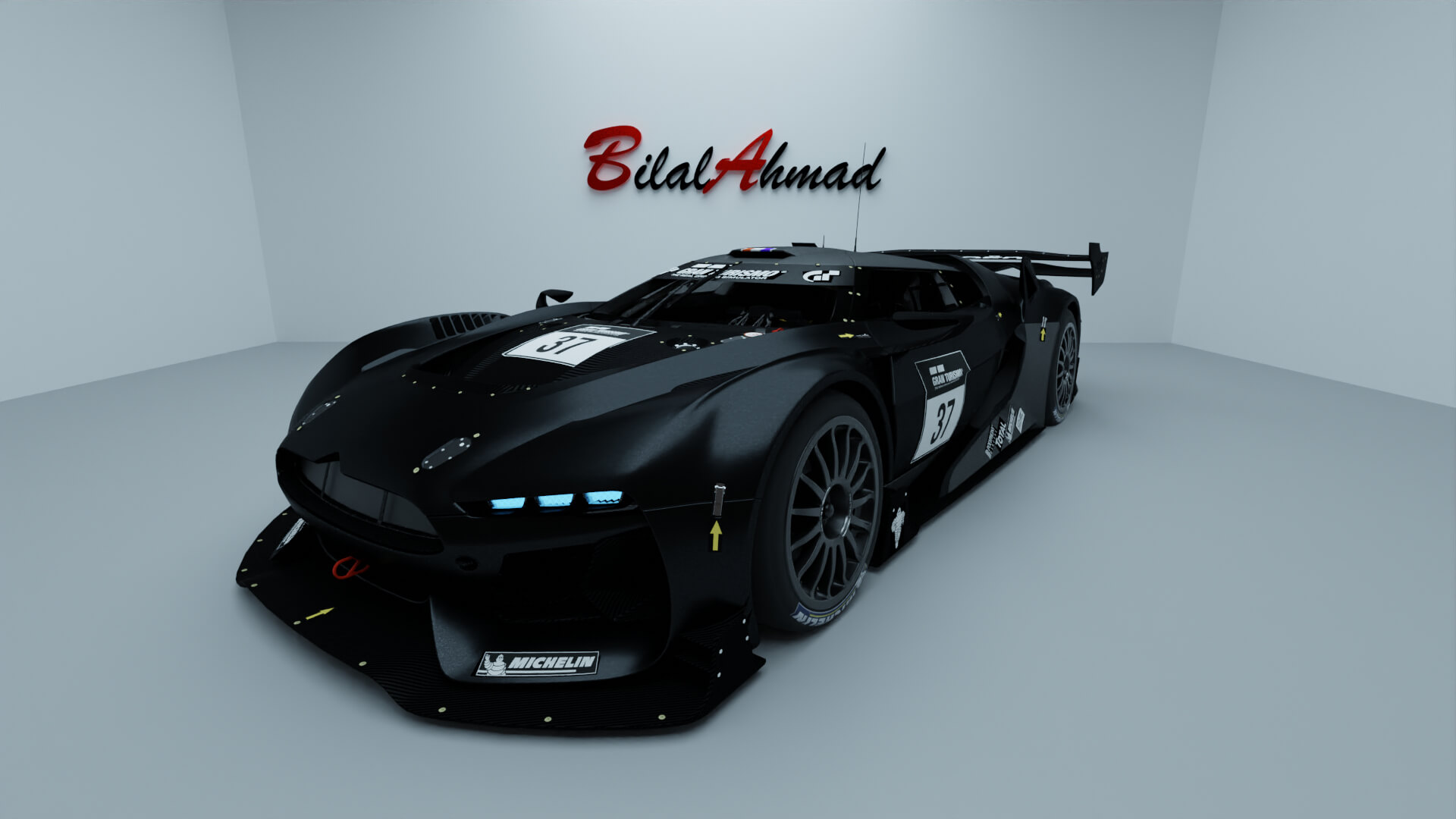 Citroen GT Racecar - 3D Model by BILAL AHMAD