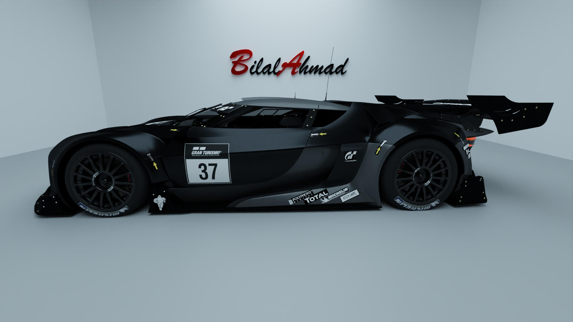 Citroen GT Racecar - 3D Model by BILAL AHMAD