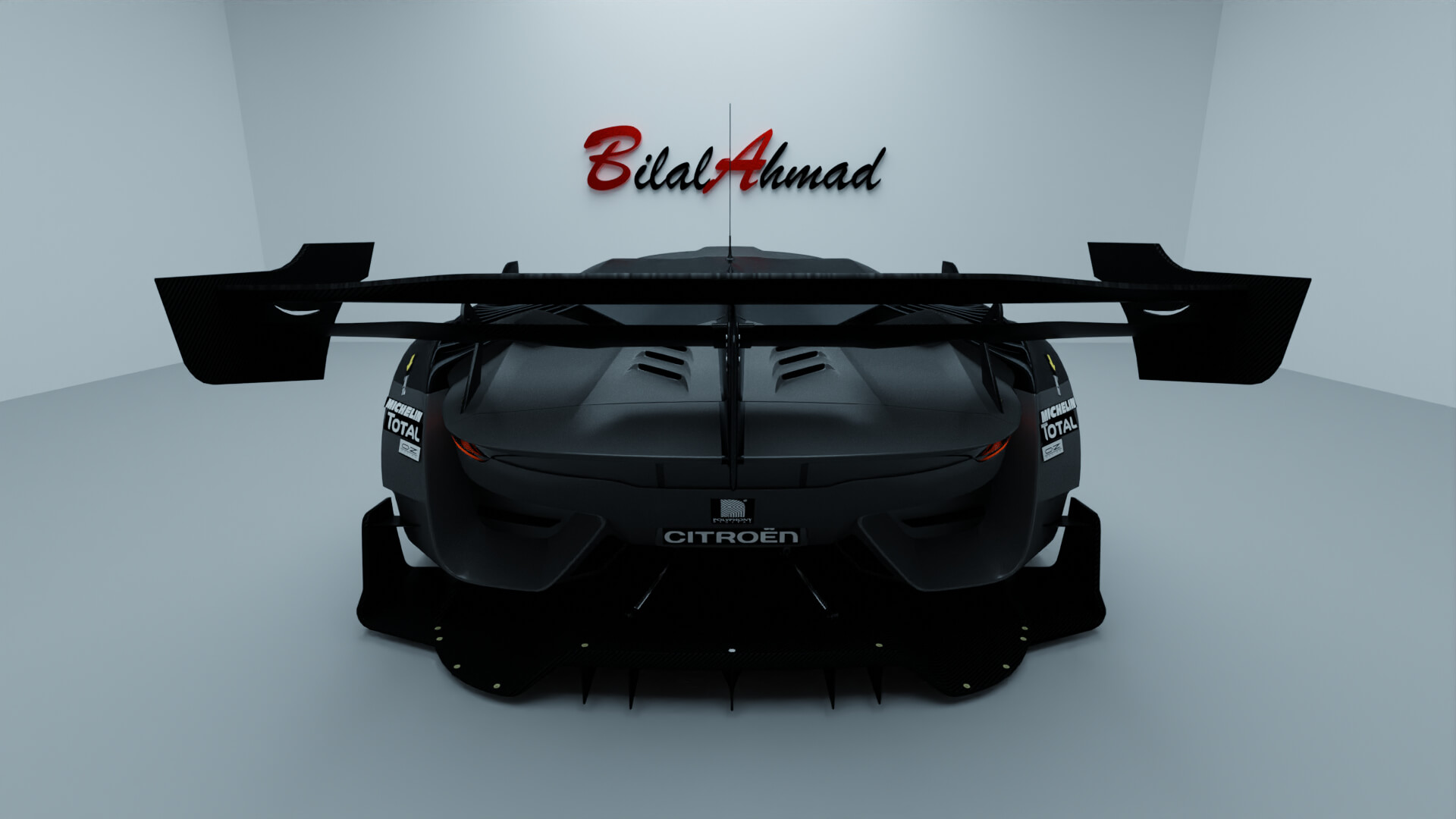 Citroen GT Racecar - 3D Model by BILAL AHMAD