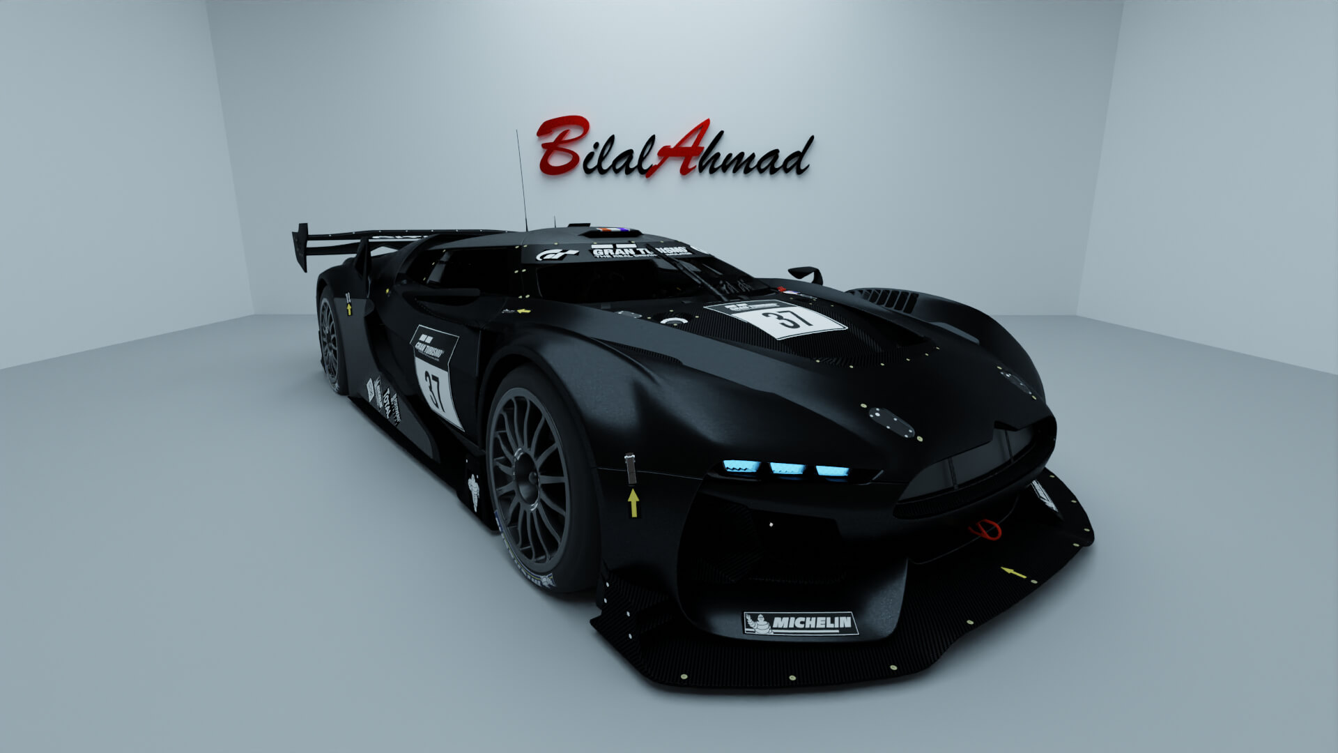 Citroen GT Racecar - 3D Model by BILAL AHMAD