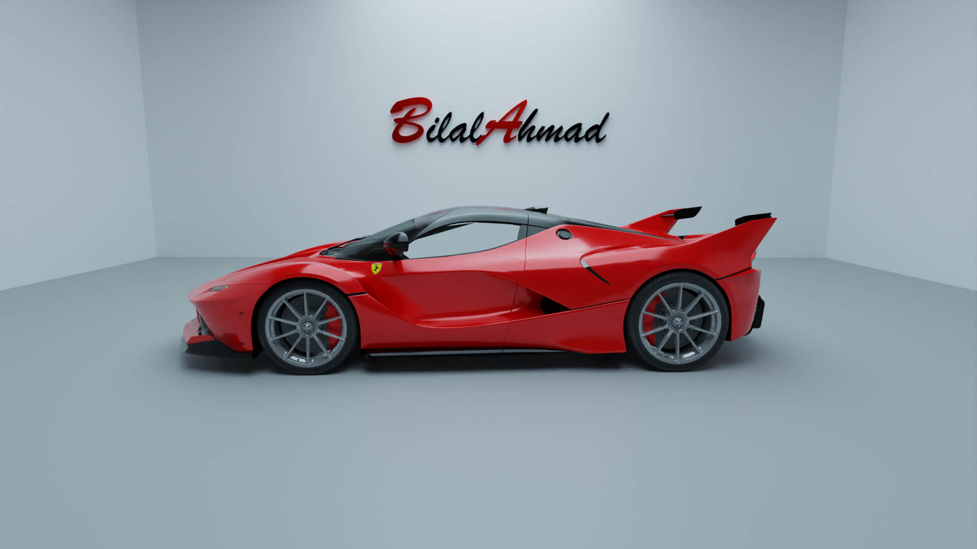 Ferrari Fxx Luxury Sports Car - 3D Model by BILAL AHMAD
