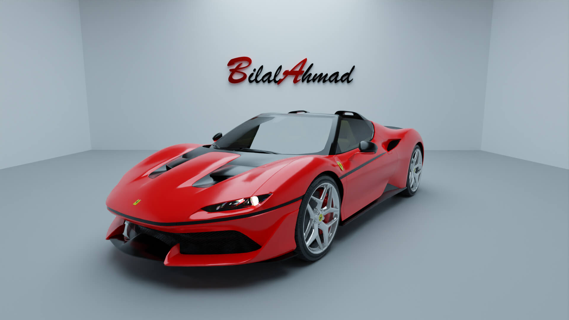 Ferrari Fxx Luxury Sports Car - 3D Model by BILAL AHMAD