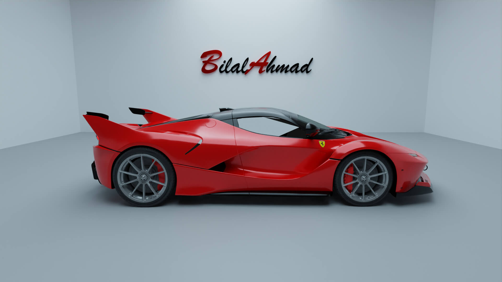 Ferrari Fxx Luxury Sports Car - 3D Model by BILAL AHMAD