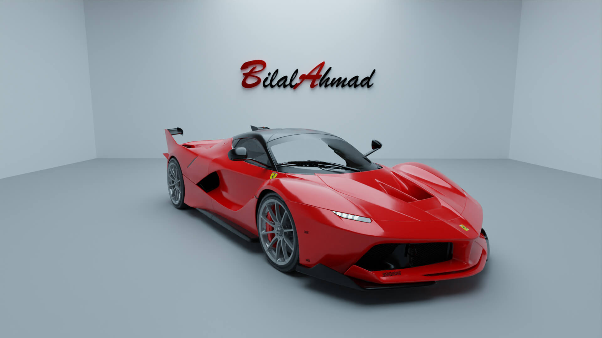 Ferrari Fxx Luxury Sports Car - 3D Model by BILAL AHMAD
